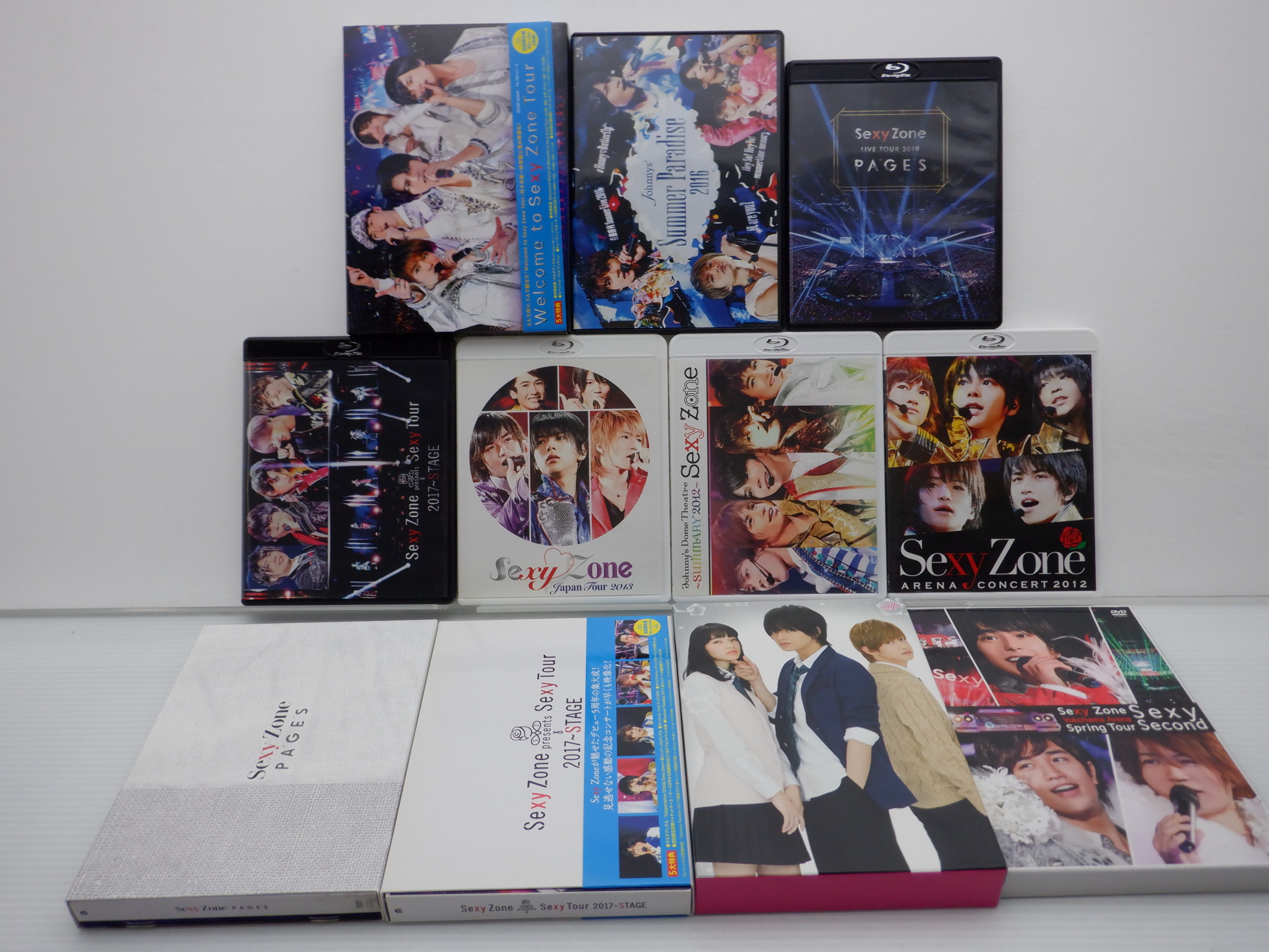 Yahoo オークション Sexy Zone Cd Dvd Blu Ray セット 11点 [難小]