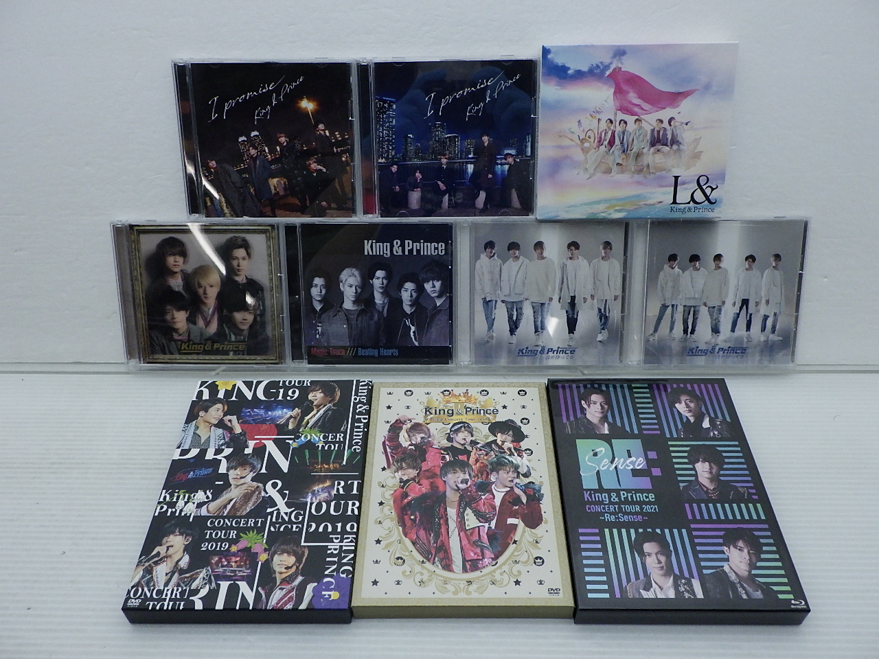 King&Prince CD DVD Blu-ray セット 10点 難小(中古)のオークション落札情報