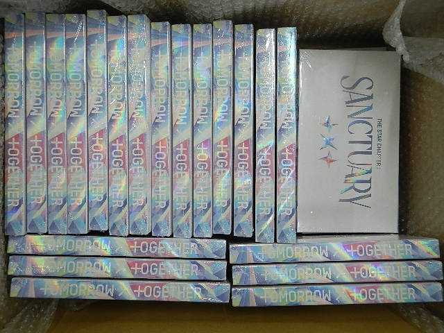 【未使用に近い】TOMORROW X TOGETHER 箱入り CD セット SANCTUARY 23点未開封 [美品]の落札情報詳細 - Yahoo!オークション落札価格検索 オークフリー