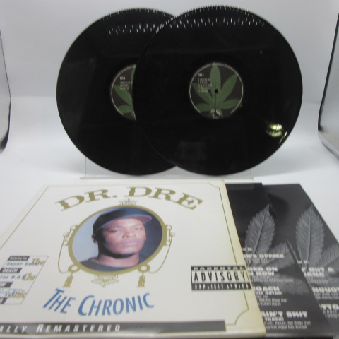 【やや傷や汚れあり】【UK盤/2LP】Dr.Dre「The Chronic」LP（12インチ）/Death Row Records ...