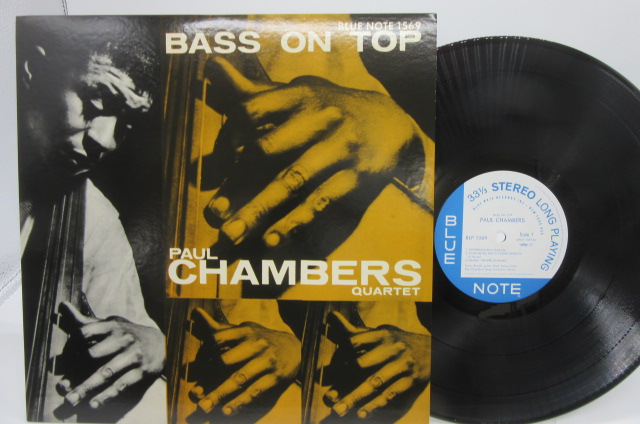 ヤフオク! - 【国内盤】Paul Chambers Quartet「Bass On Top...