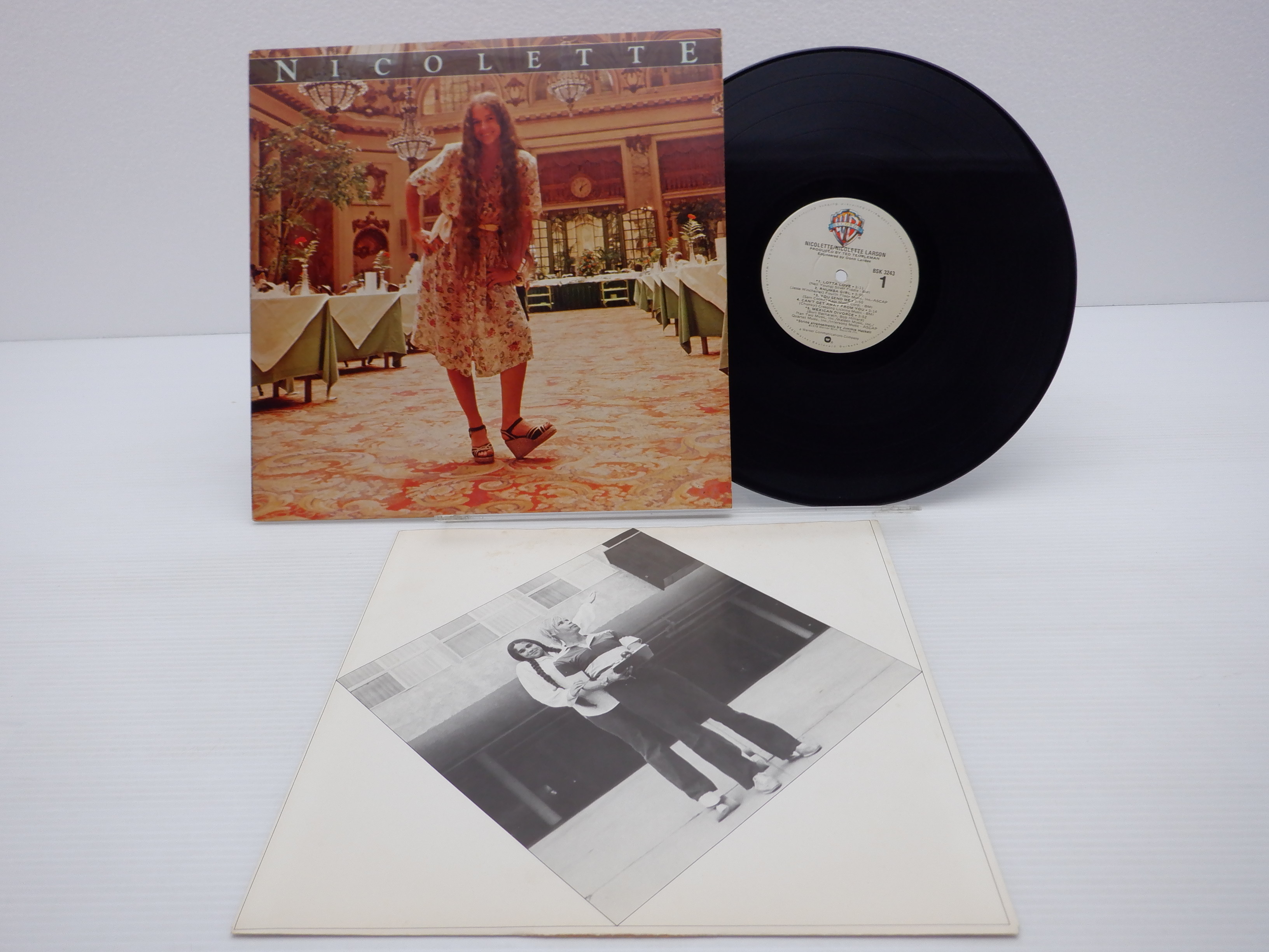 Nicolette Larson Nicolette LP 12インチ /Warner Bros. Records BSK 3243 ...