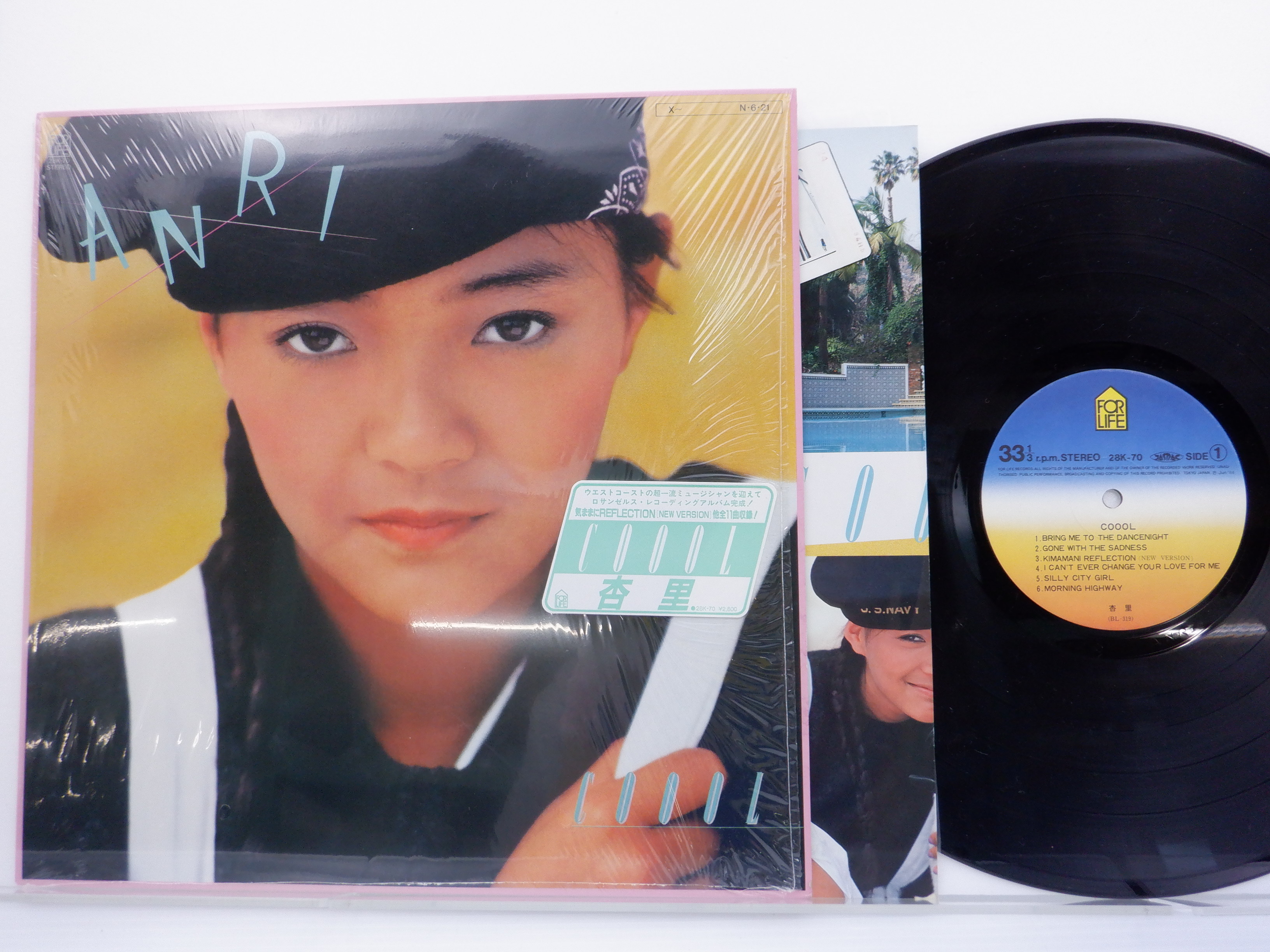 代購代標第一品牌－樂淘letao－【シュリンク付】杏里「Cool(クール)」LP（12インチ）/For Life Records(28K-70)/ポップス