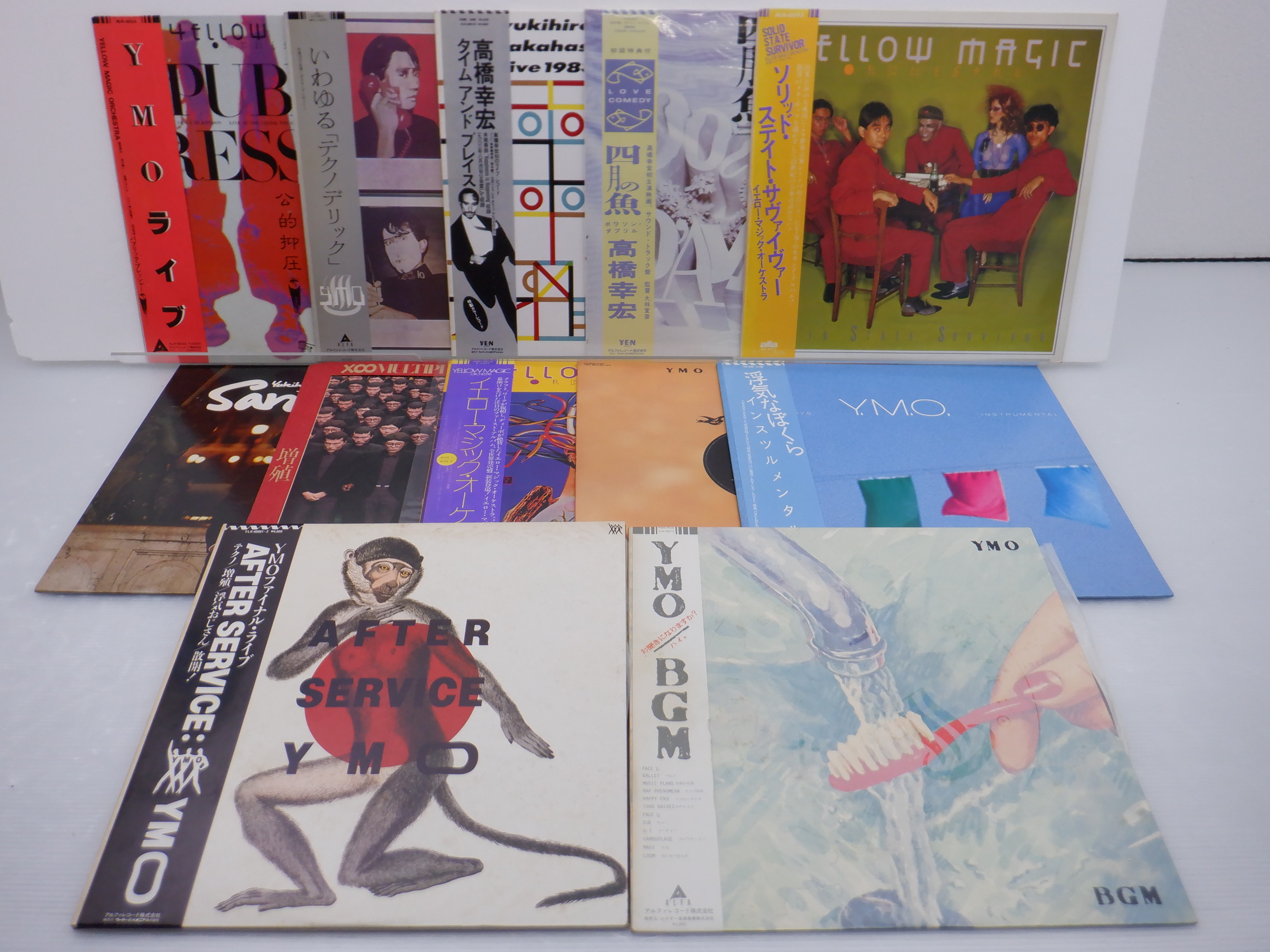 代購代標第一品牌－樂淘letao－Yellow Magic Orchestra(イエロー・マジック・オーケストラ)「YMO/電子音楽 まとめ12点セット」/テクノ