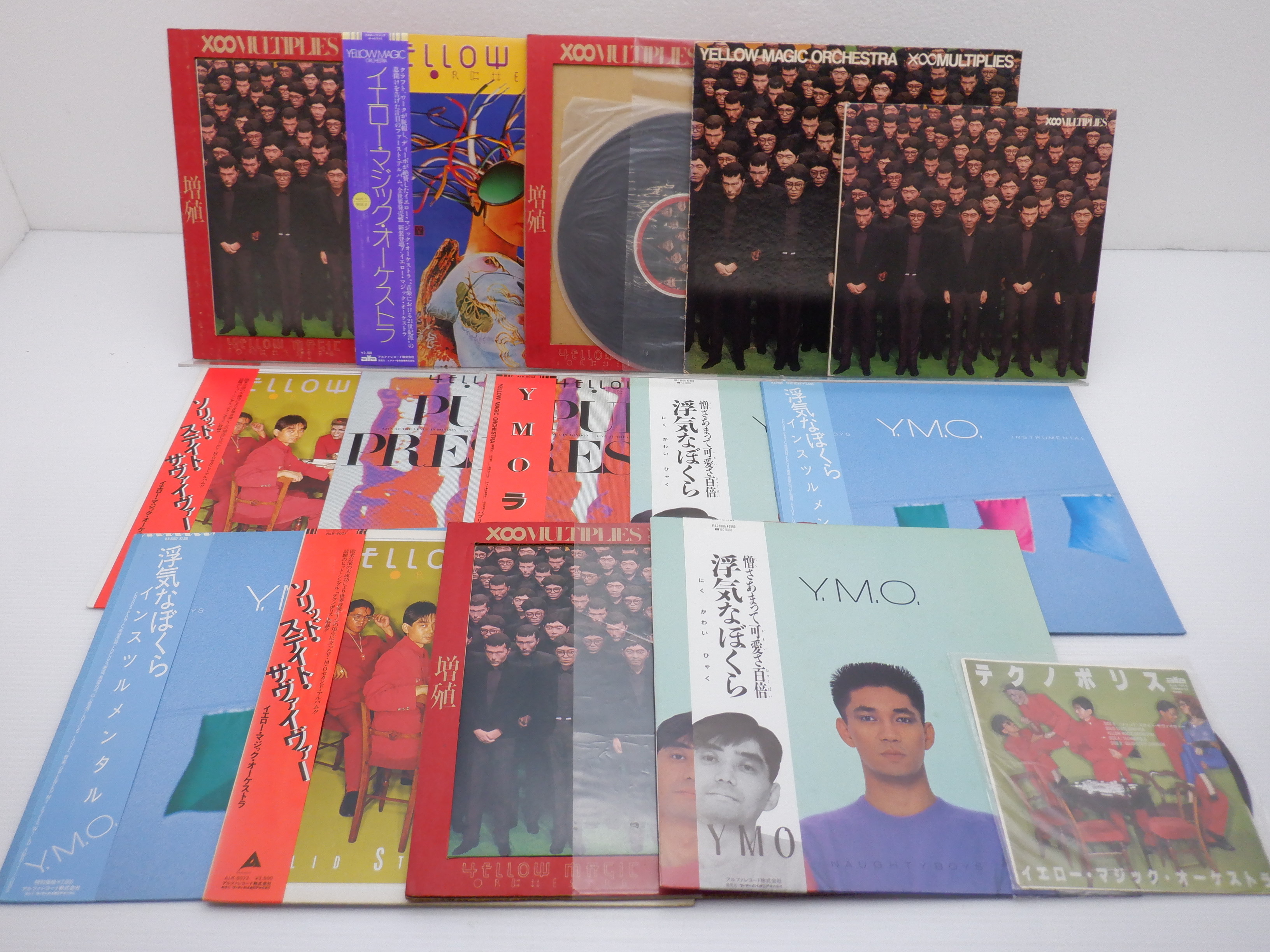 代購代標第一品牌－樂淘letao－Yellow Magic Orchestra(イエロー・マジック・オーケストラ)「YMO/電子音楽 まとめ15点セット」/テクノ