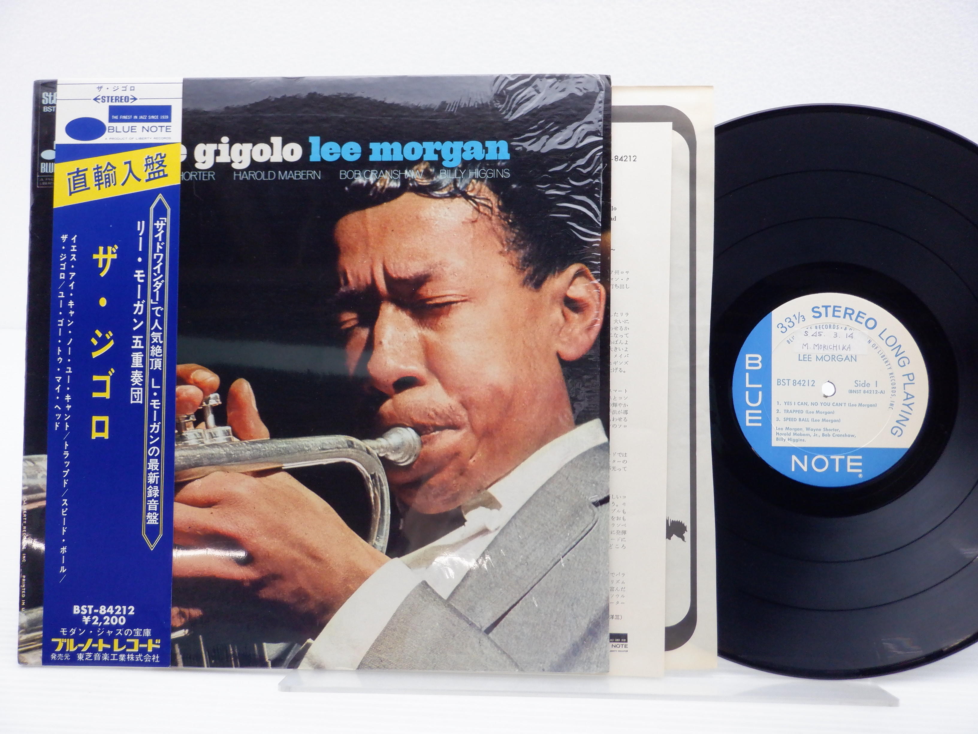 代購代標第一品牌－樂淘letao－Lee Morgan(リー・モーガン)「The Gigolo」LP（12インチ）/Blue Note(BST 84212 K)/ジャズ