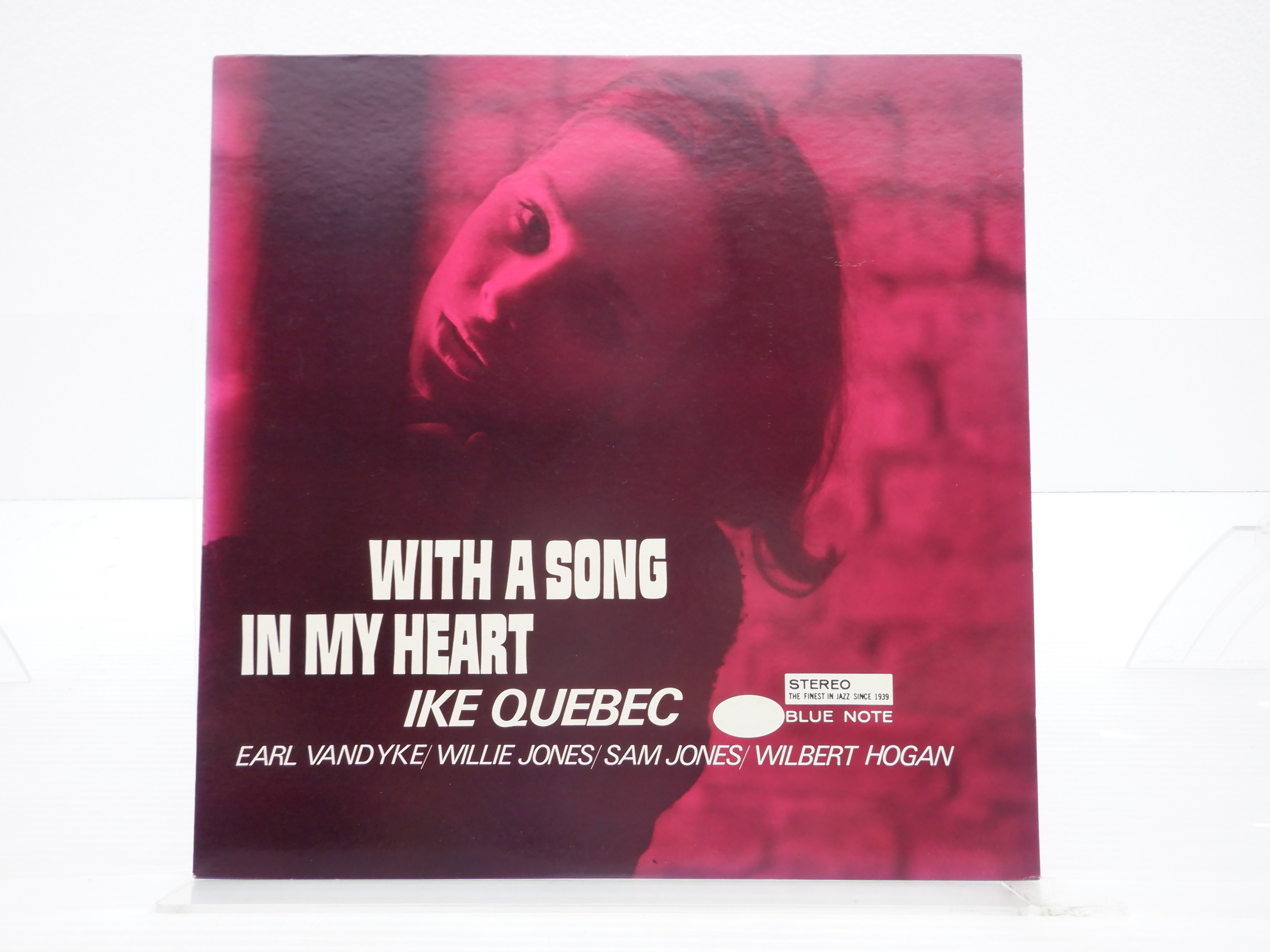 【やや傷や汚れあり】【国内盤】Ike Quebec「With A Song In My Heart」LP（12インチ）/Blue Note ...