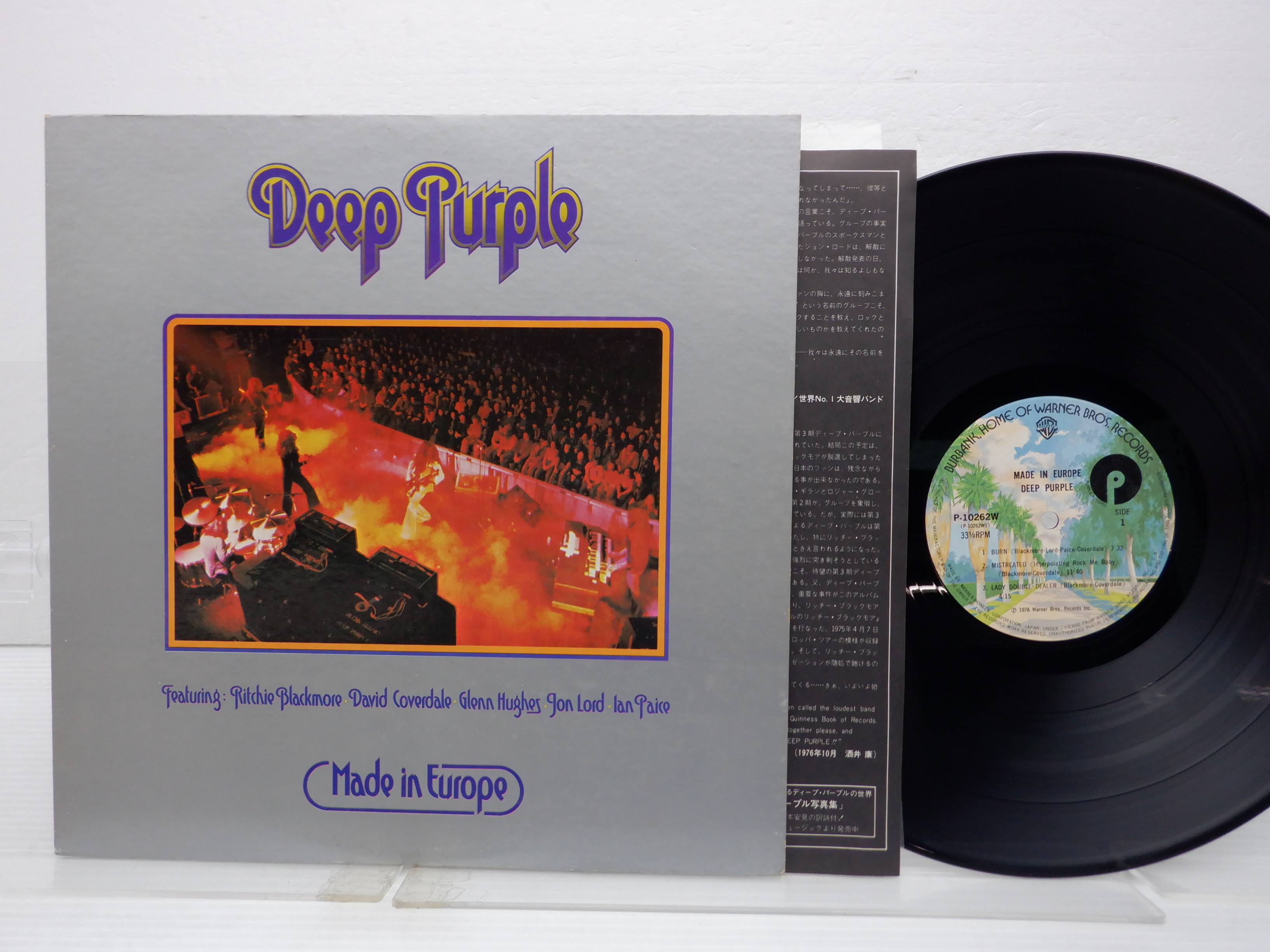 日本代購代標第一品牌【樂淘letao】－Deep Purple(ディープ・パープル)「Made In Europe」LP（12インチ）/Warner Bros. Records(P ...