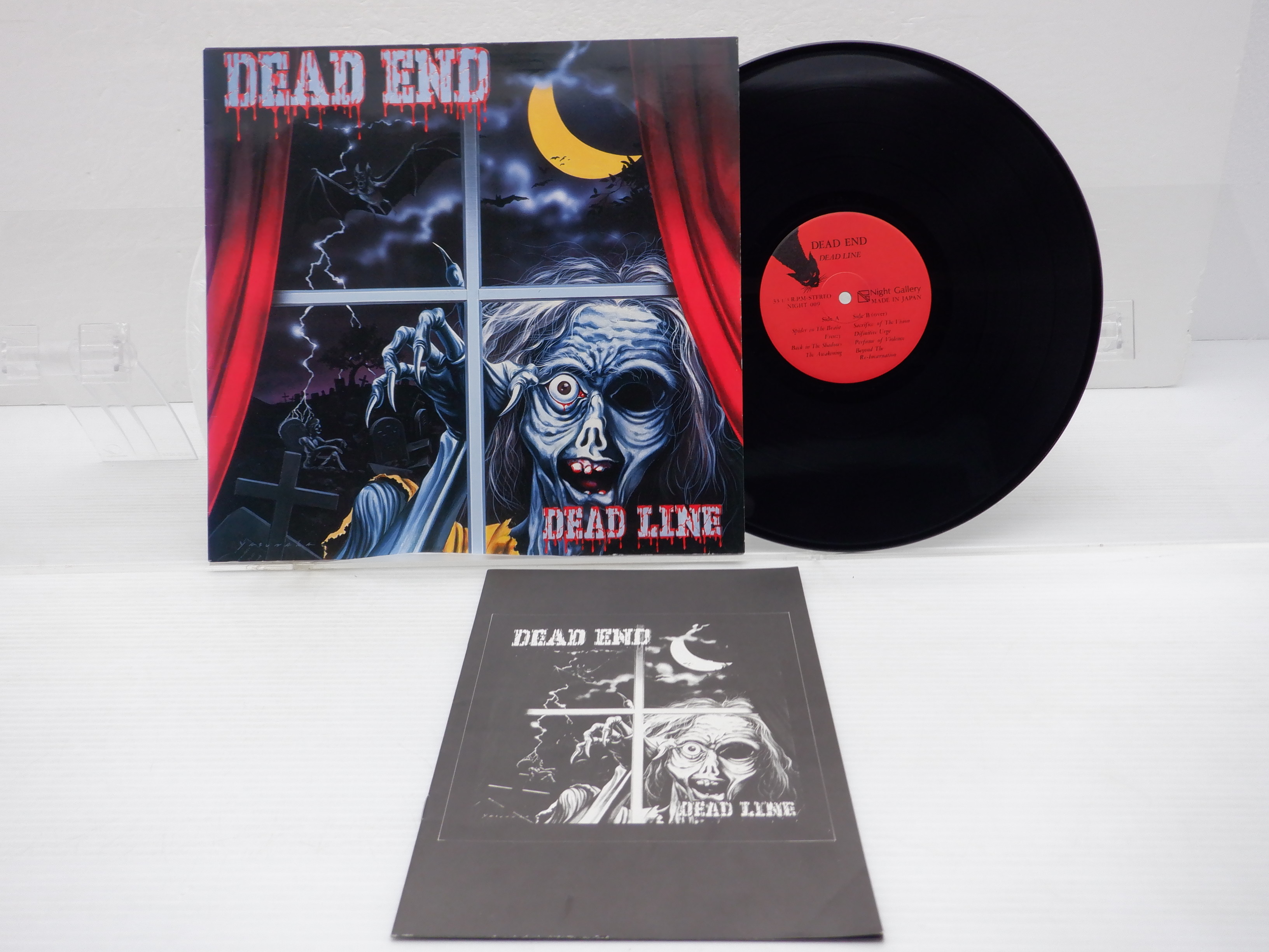 代購代標第一品牌－樂淘letao－Dead End「Dead Line」LP（12インチ）/Night Gallery(NIGHT 009)/Rock