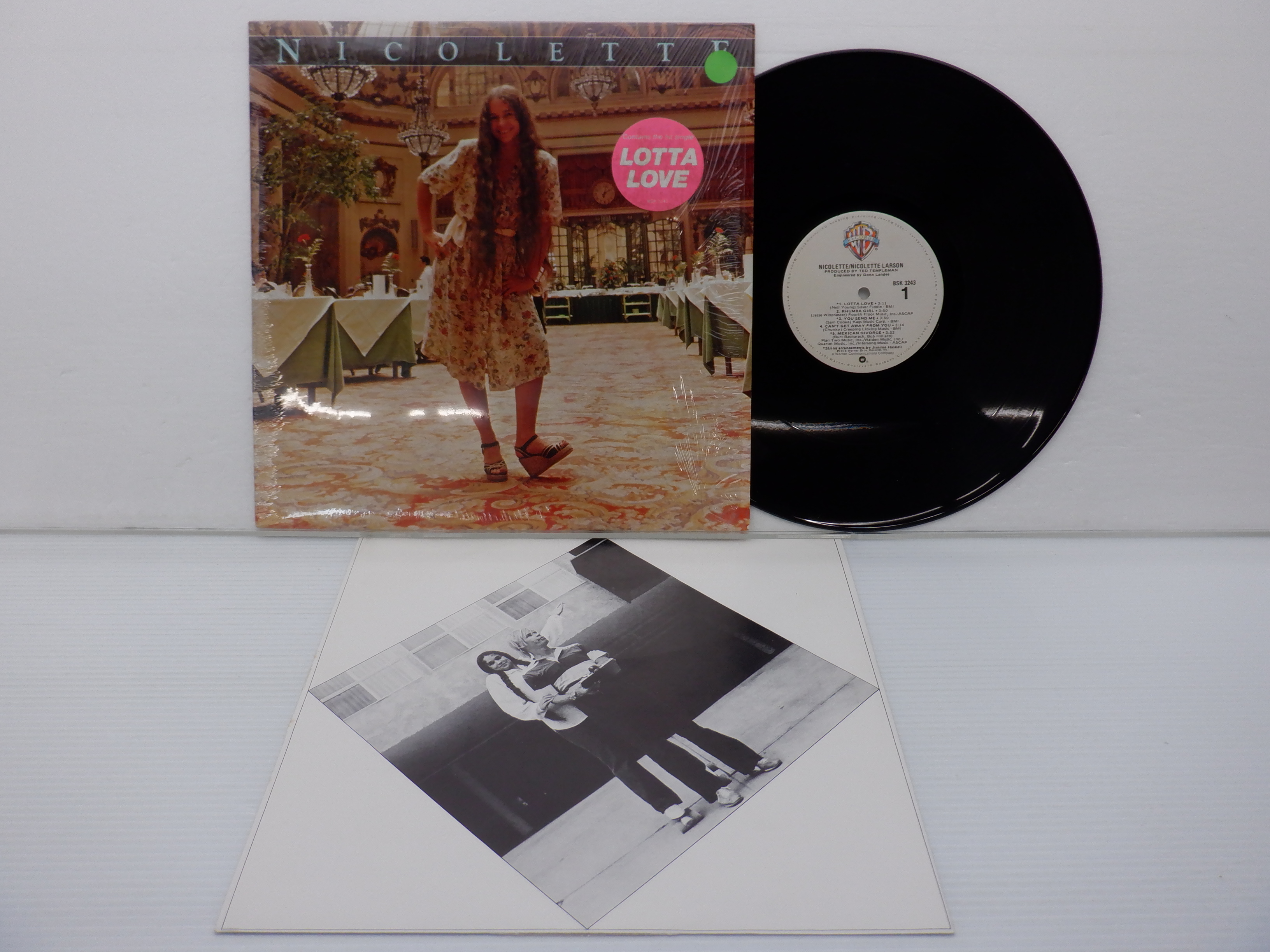 代購代標第一品牌－樂淘letao－Nicolette Larson「Nicolette」LP（12インチ）/Warner Bros ...