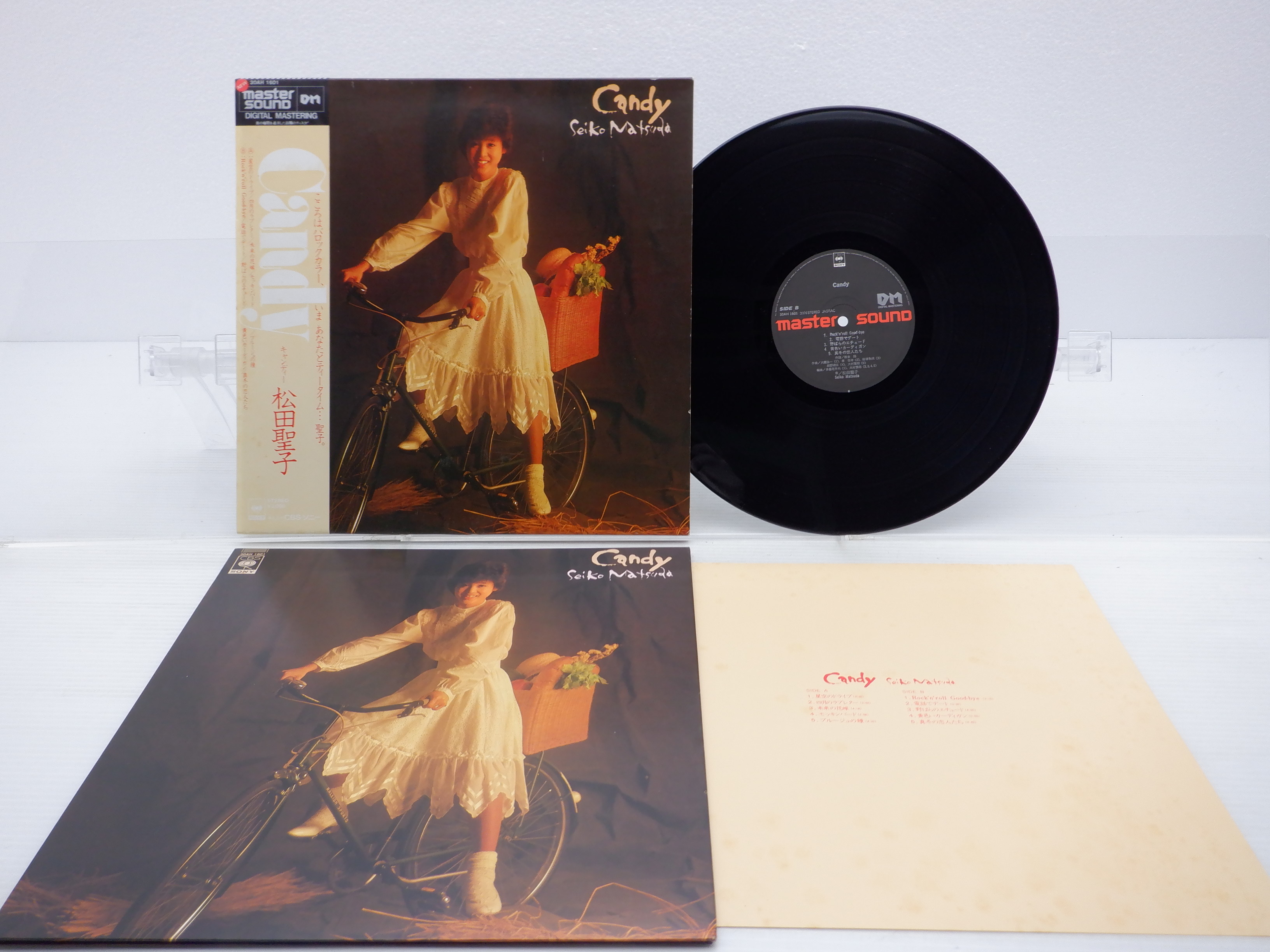 代購代標第一品牌－樂淘letao－【マスターサウンド盤】松田聖子「Candy」LP（12インチ）/CBS/Sony(30AH 1601)/Pop