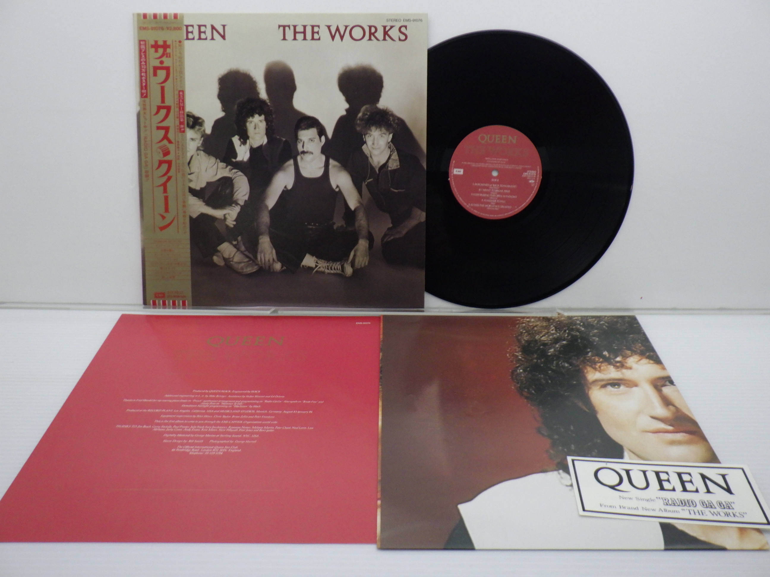 日本代購代標第一品牌【樂淘letao】－【帯付】Queen(クイーン)「The Works(ザ・ワークス)」LP（12インチ）/EMI(EMS-91076)/Rock