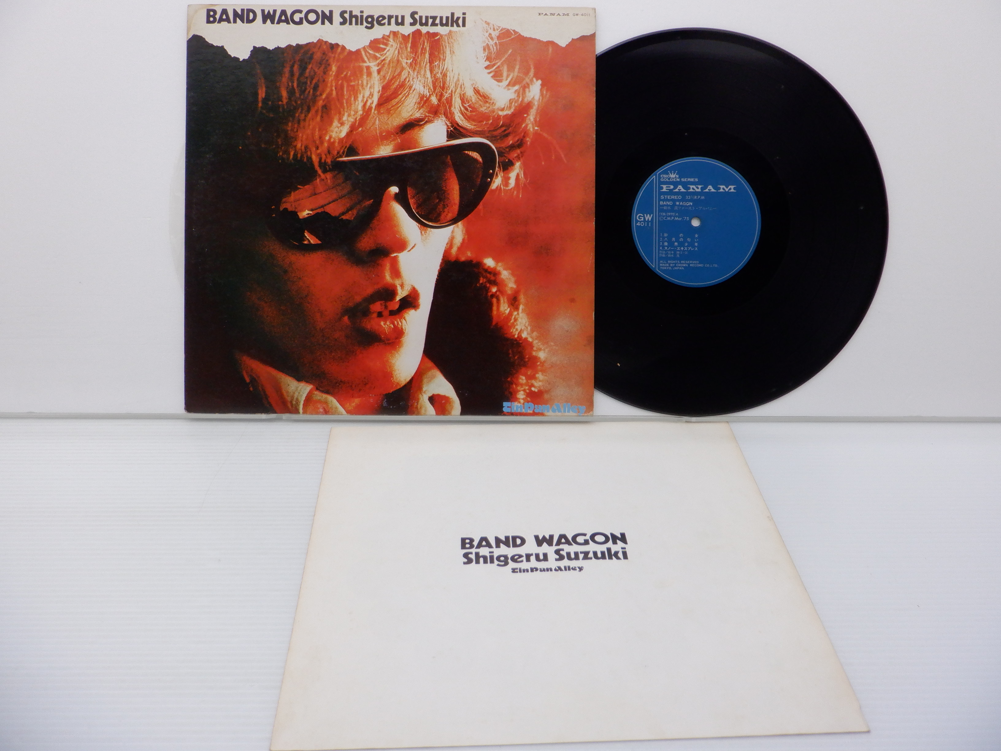 代購代標第一品牌－樂淘letao－鈴木茂「Band Wagon」LP（12インチ）/Panam Records(GW-4011)/City Pop