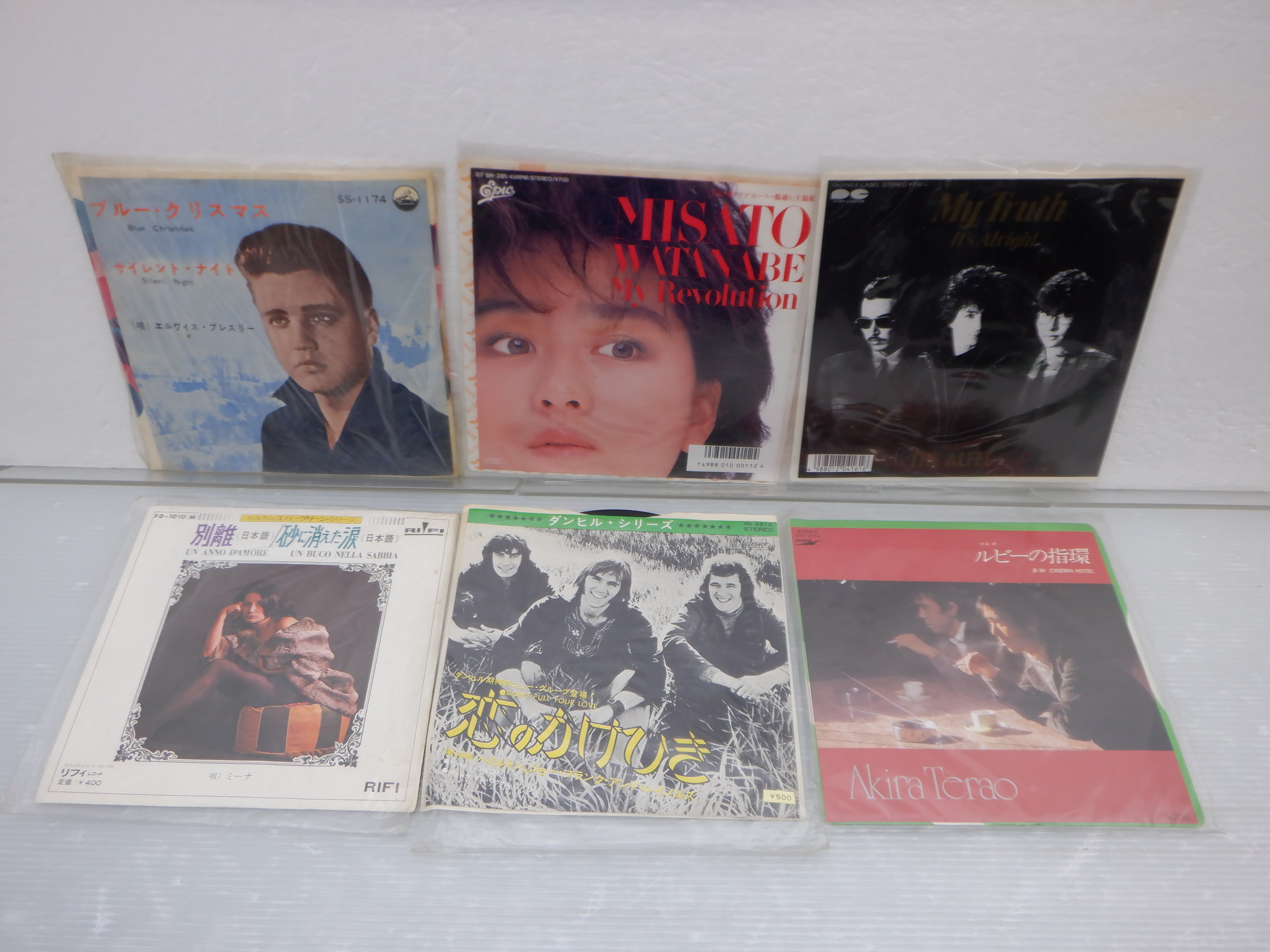 日本代購代標第一品牌【樂淘letao】－【箱売り/大量】V.A.（エルヴィス・プレスリー/アルフィー/渡辺美里等）「洋楽/邦楽 EP 1箱 まとめ EP 約200点セット。」EP/ポップス