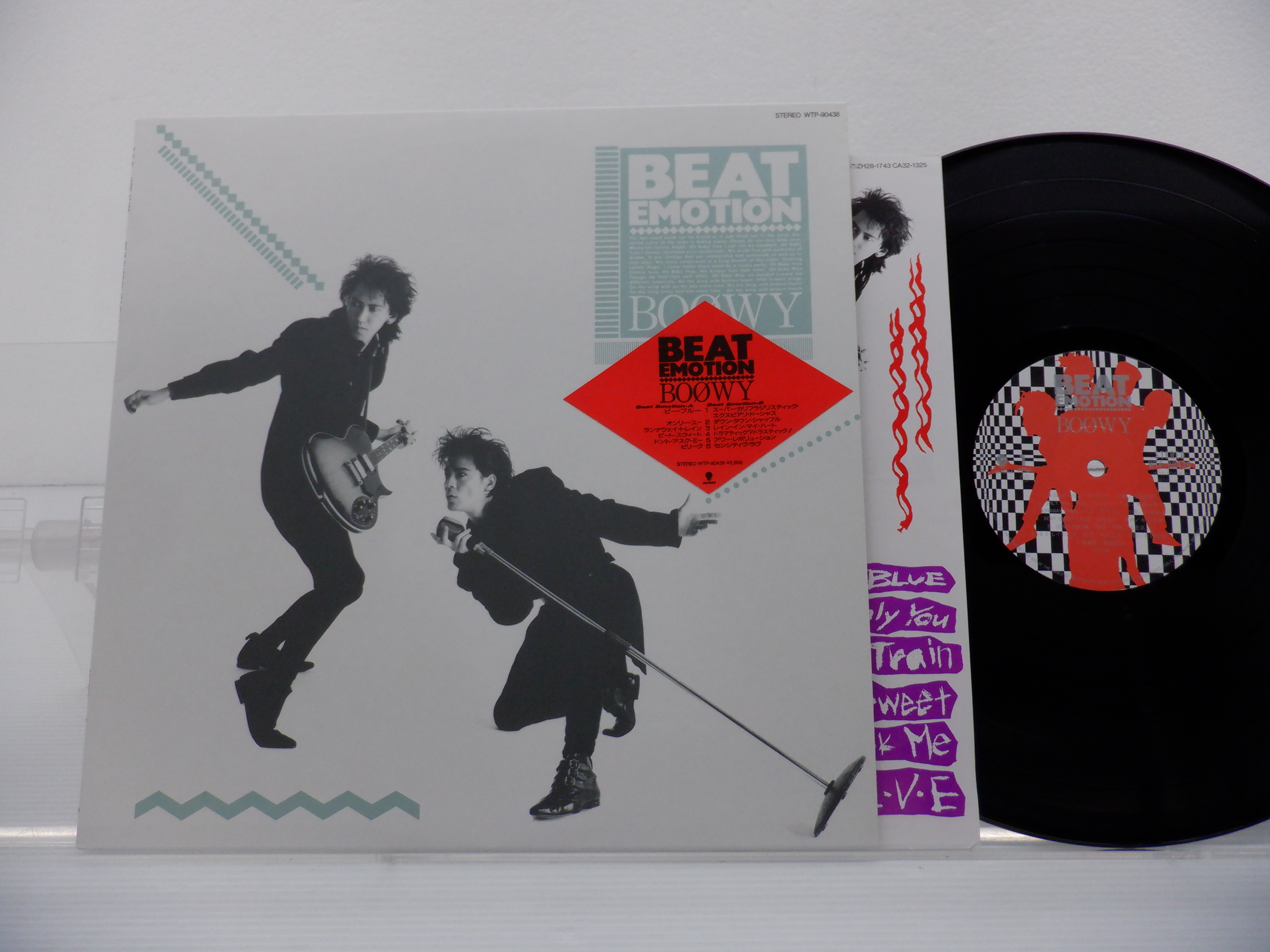 代購代標第一品牌－樂淘letao－BOOWY(ボウイ)「Beat Emotion(ビート・エモーション)」LP（12インチ）/Eastworld Records(WTP-90438)/邦楽ロック