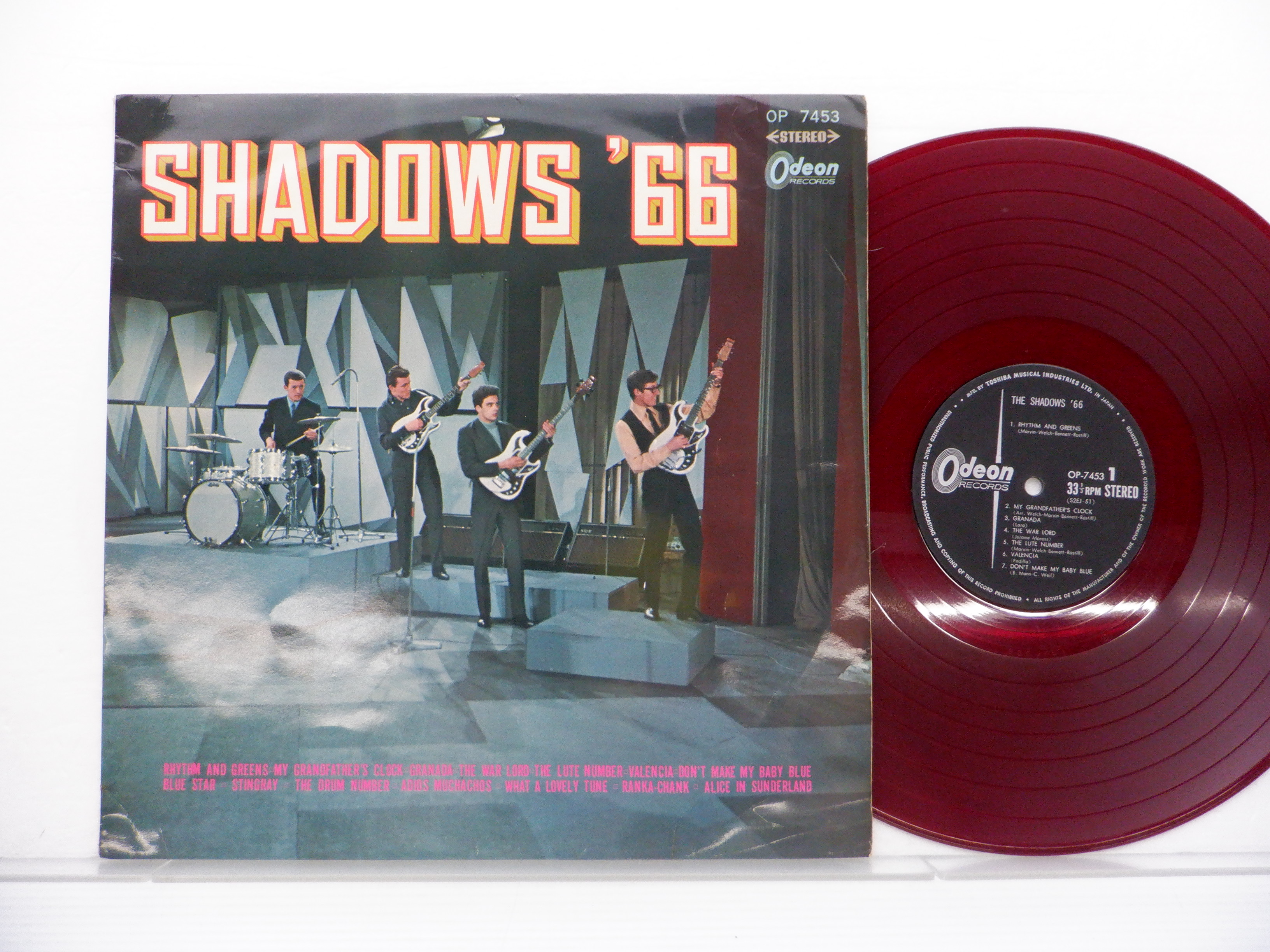 代購代標第一品牌－樂淘letao－The Shadows「Shadows '66」LP（12インチ）/Odeon(OP7453)/洋楽ロック