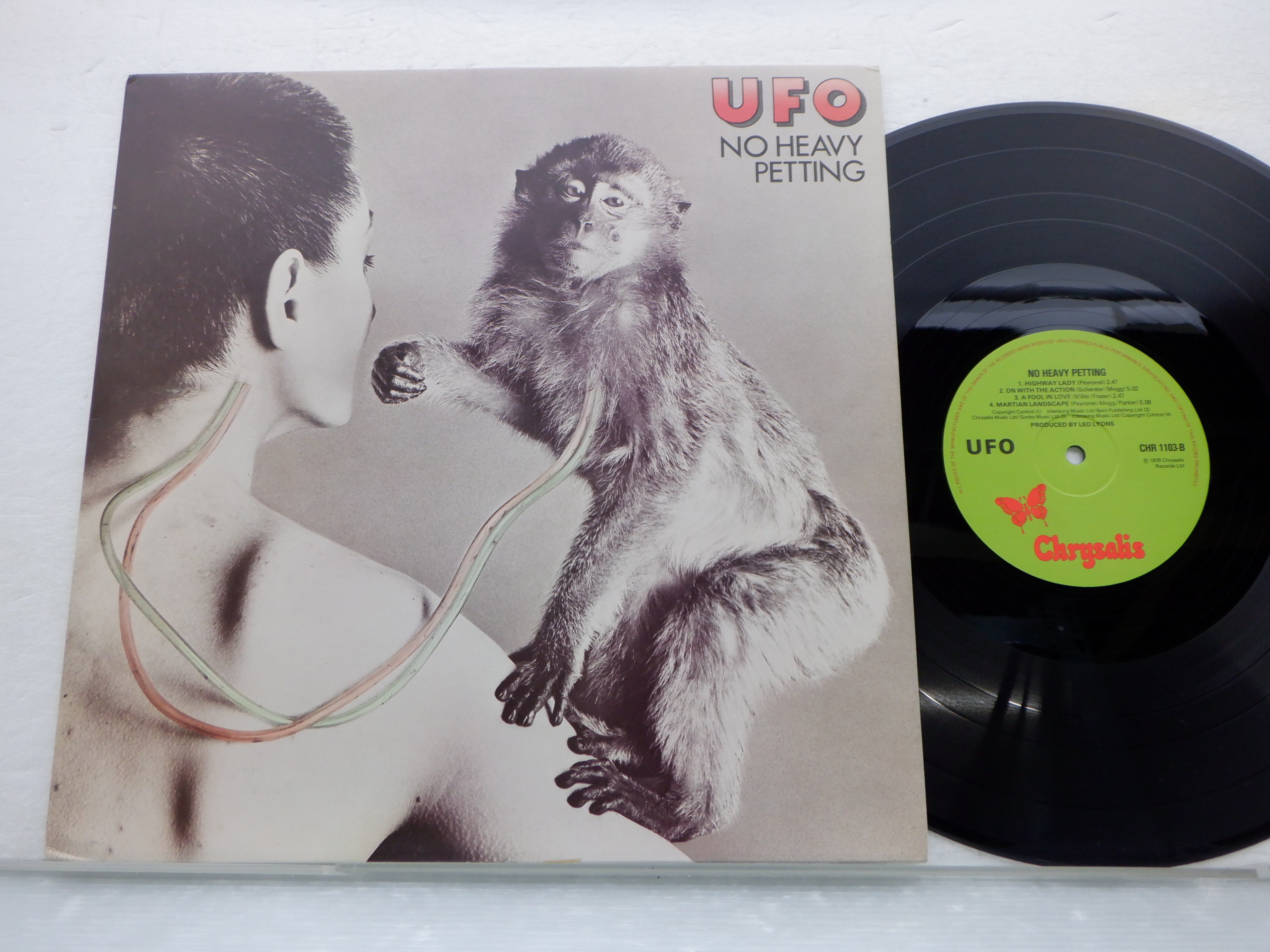 代購代標第一品牌－樂淘letao－【US盤】UFO「No Heavy Petting」LP（12インチ）/Chrysalis(CHR 1103)/Rock