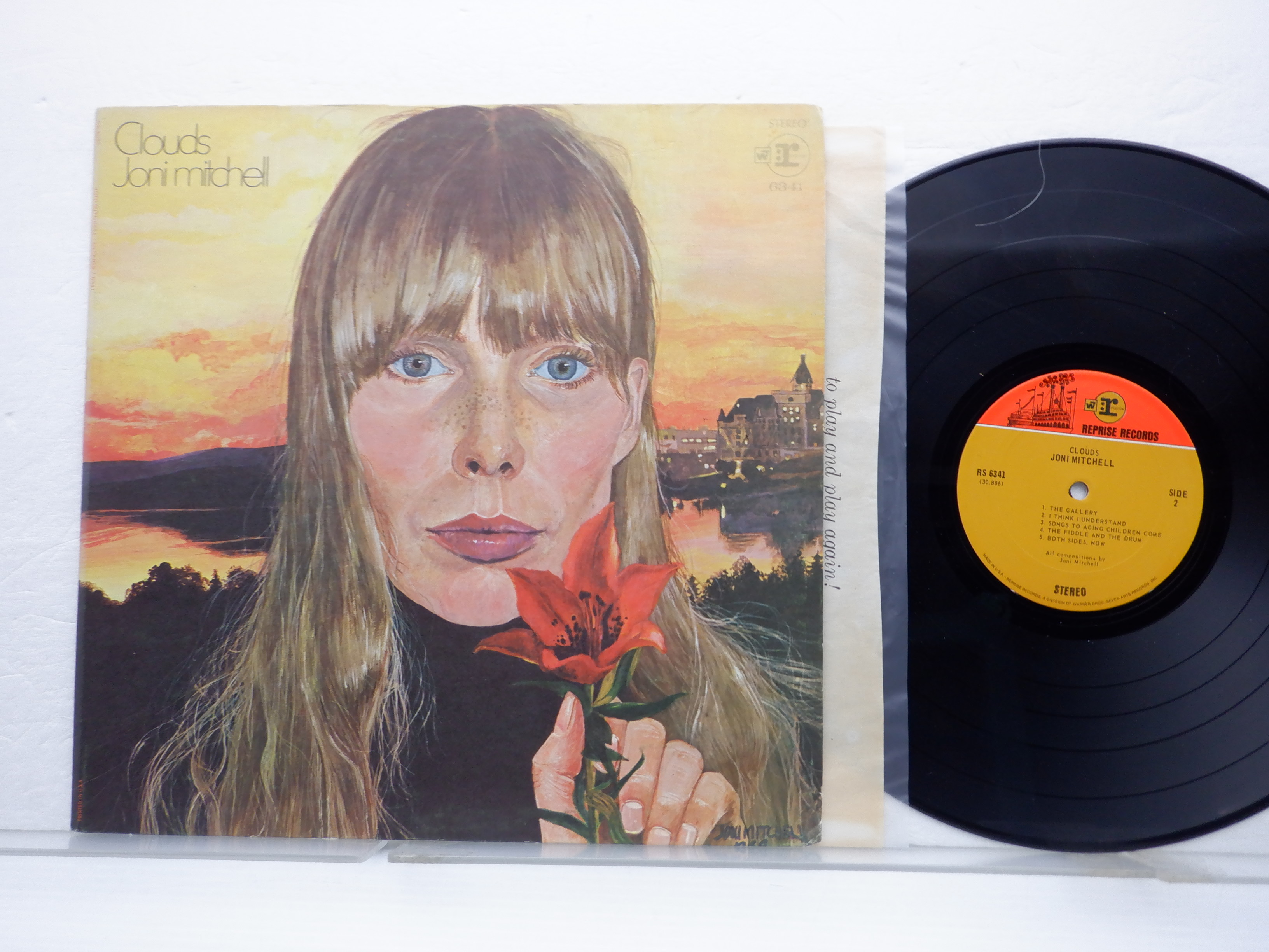 日本代購代標第一品牌【樂淘letao】－【USオリジナル盤】Joni Mitchell「Clouds」LP（12インチ）/Reprise Records(RS 6341)/Rock