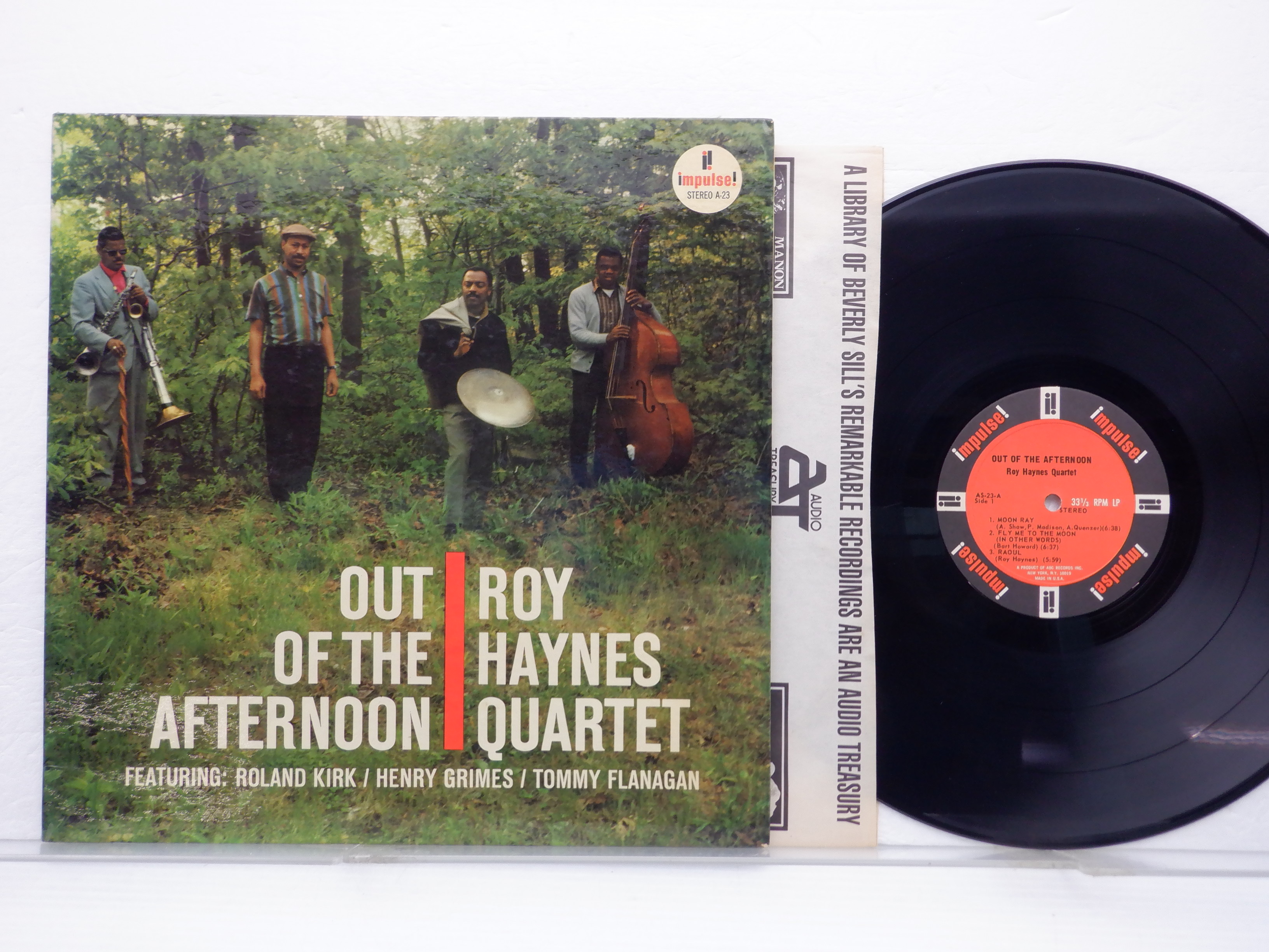【やや傷や汚れあり】Roy Haynes Quartet「Out Of The Afternoon」LP（12インチ）/Sparton ...