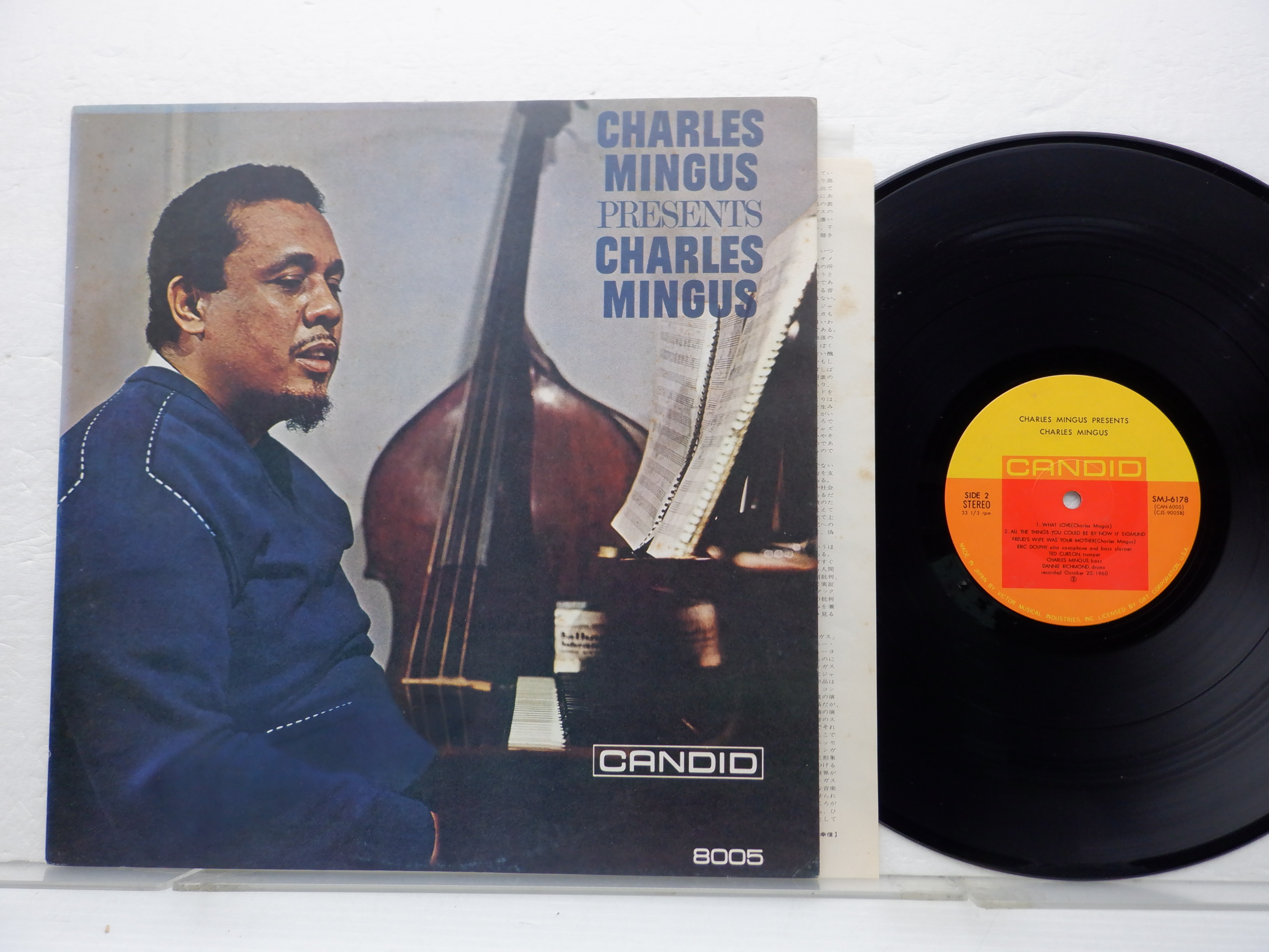 Charles Mingus チャーリー・ミンガス Presents Charles Mingus LP 12インチ /Candid Record SMJ-6178 /ジャズ(中古)のヤフオク落札情報