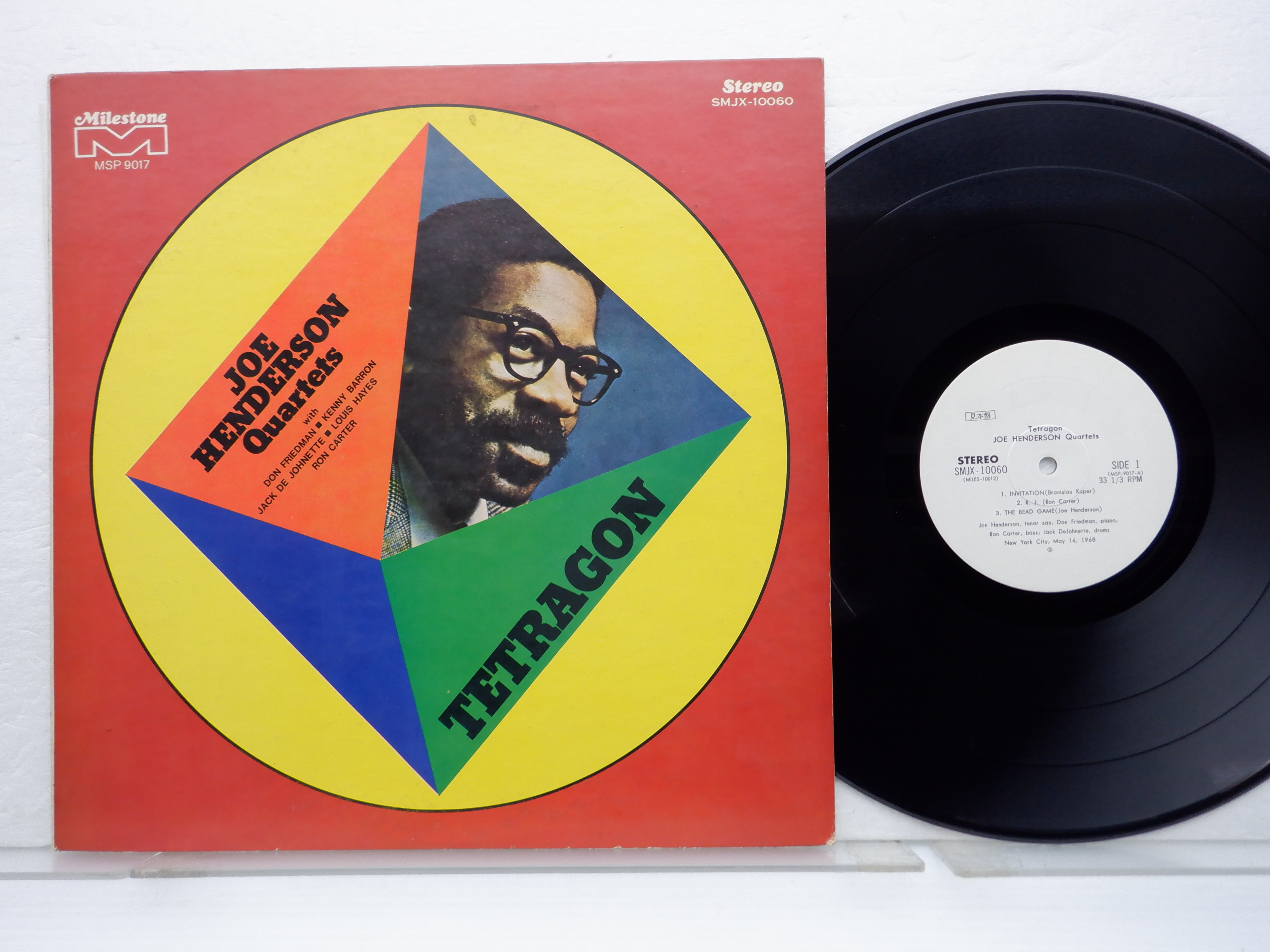 【見本盤】Joe Henderson「Tetragon」LP（12インチ）/Milestone(SMJX-10060)/ジャズ－Funbid ...