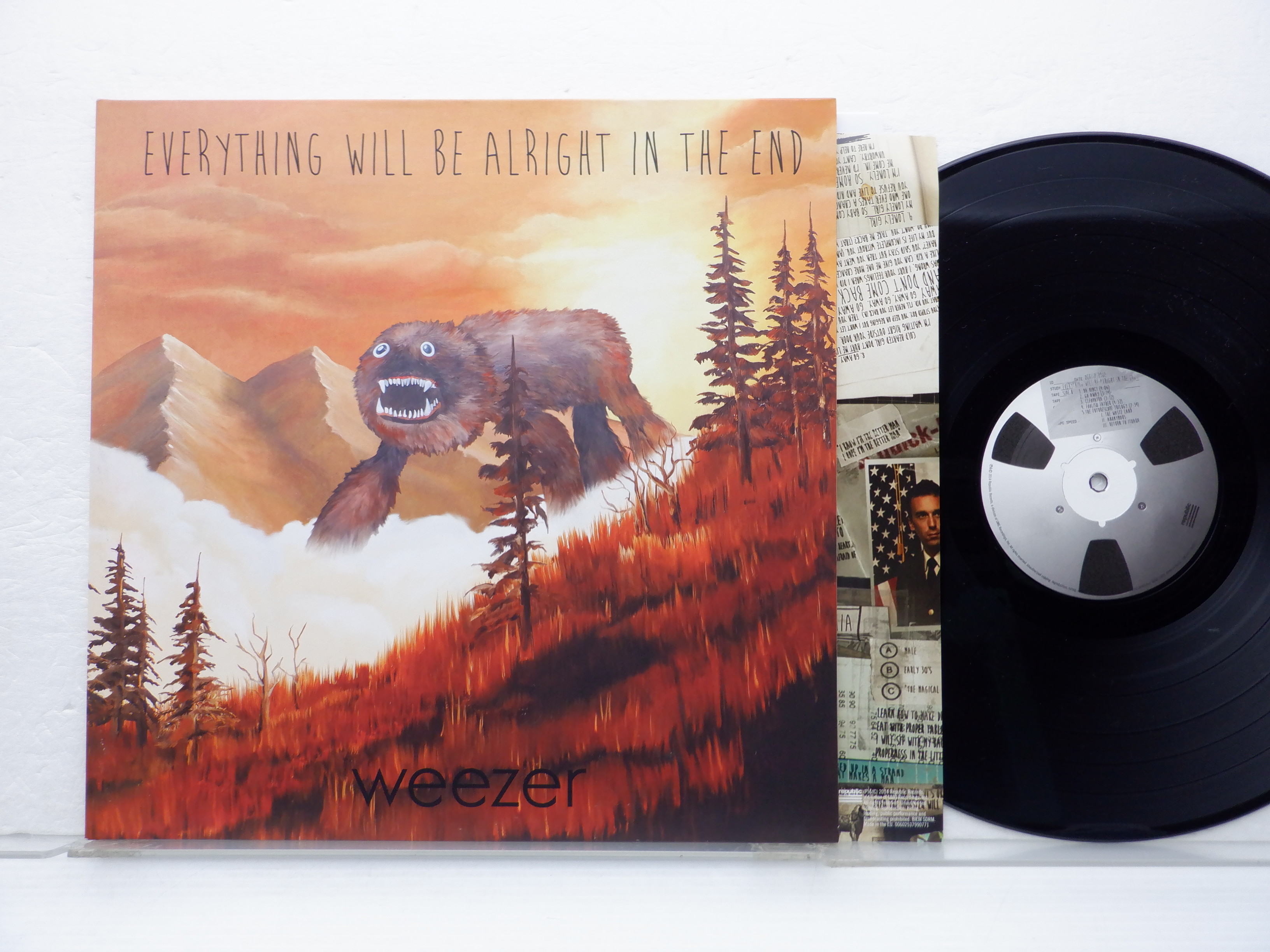 【やや傷や汚れあり】Weezer「Everything Will Be Alright In The End」LP（12インチ ...