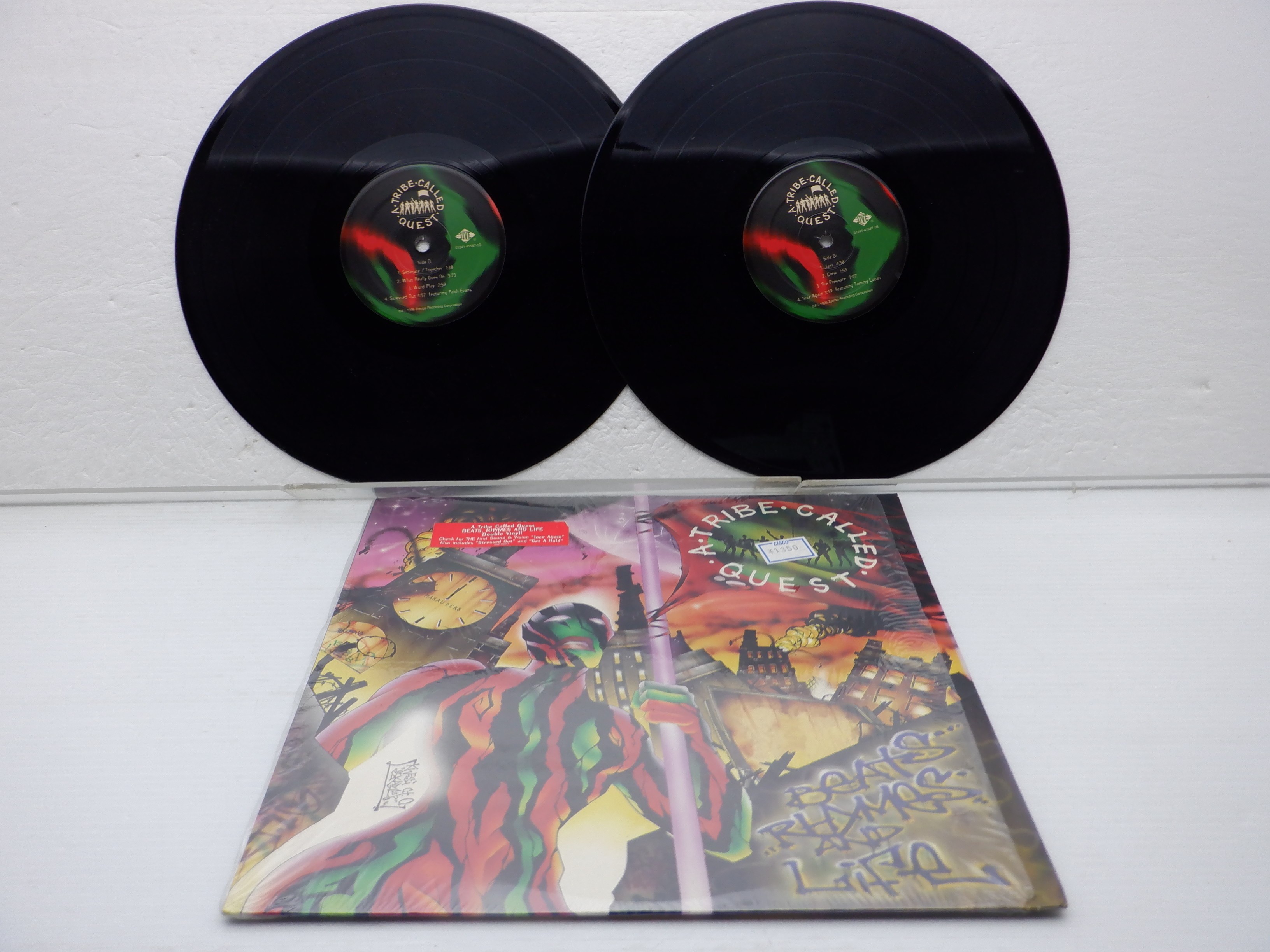 US盤 A Tribe Called Quest ア・トライブ・コールド・クエスト Beats Rhymes And Life LP 12 ...