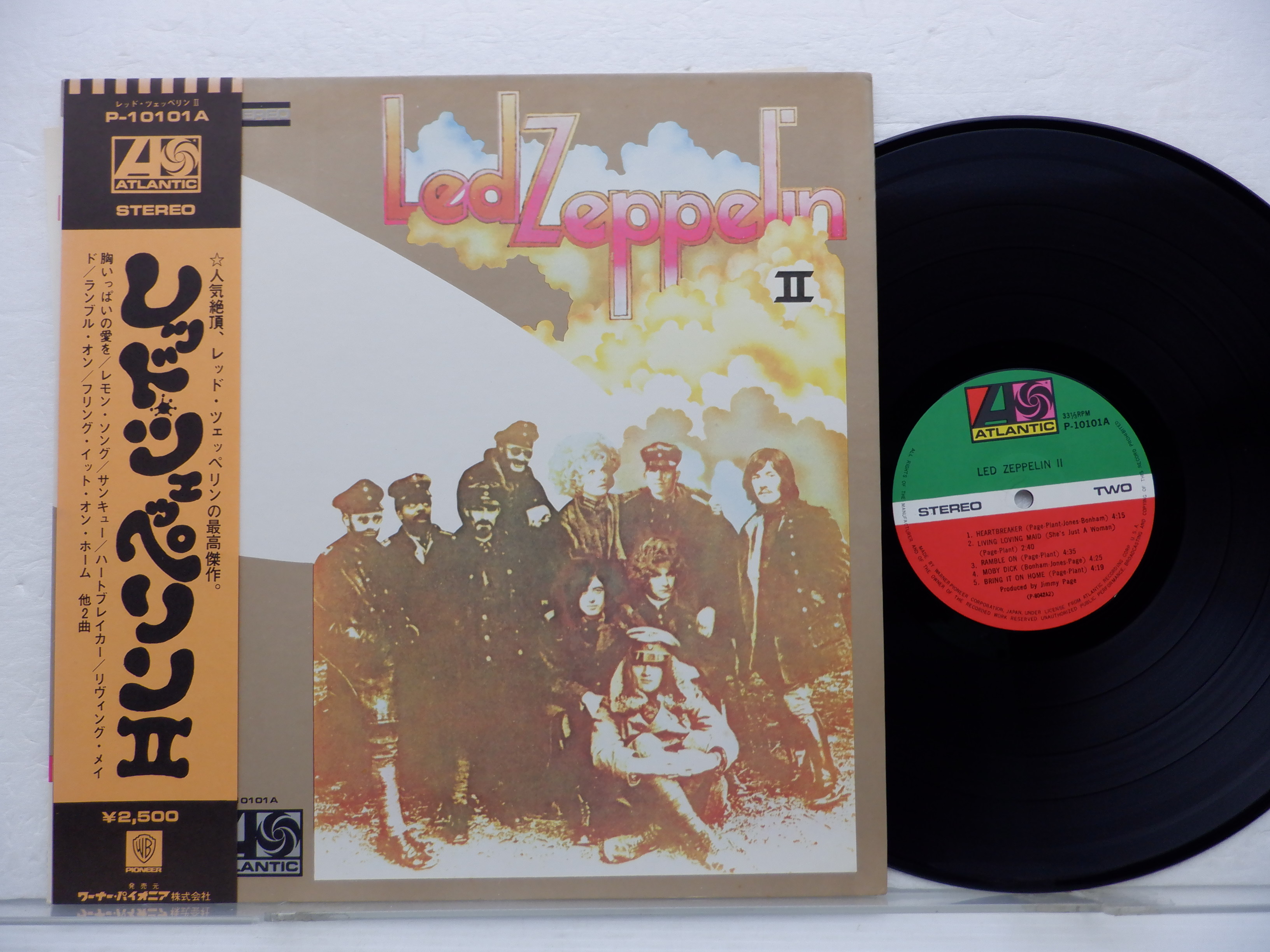 日本代購代標第一品牌【樂淘letao】－Led Zeppelin「Led Zeppelin Ⅱ(レッド・ツェッペリンⅡ)」LP（12インチ）/Atlantic Records(P-10101A ...