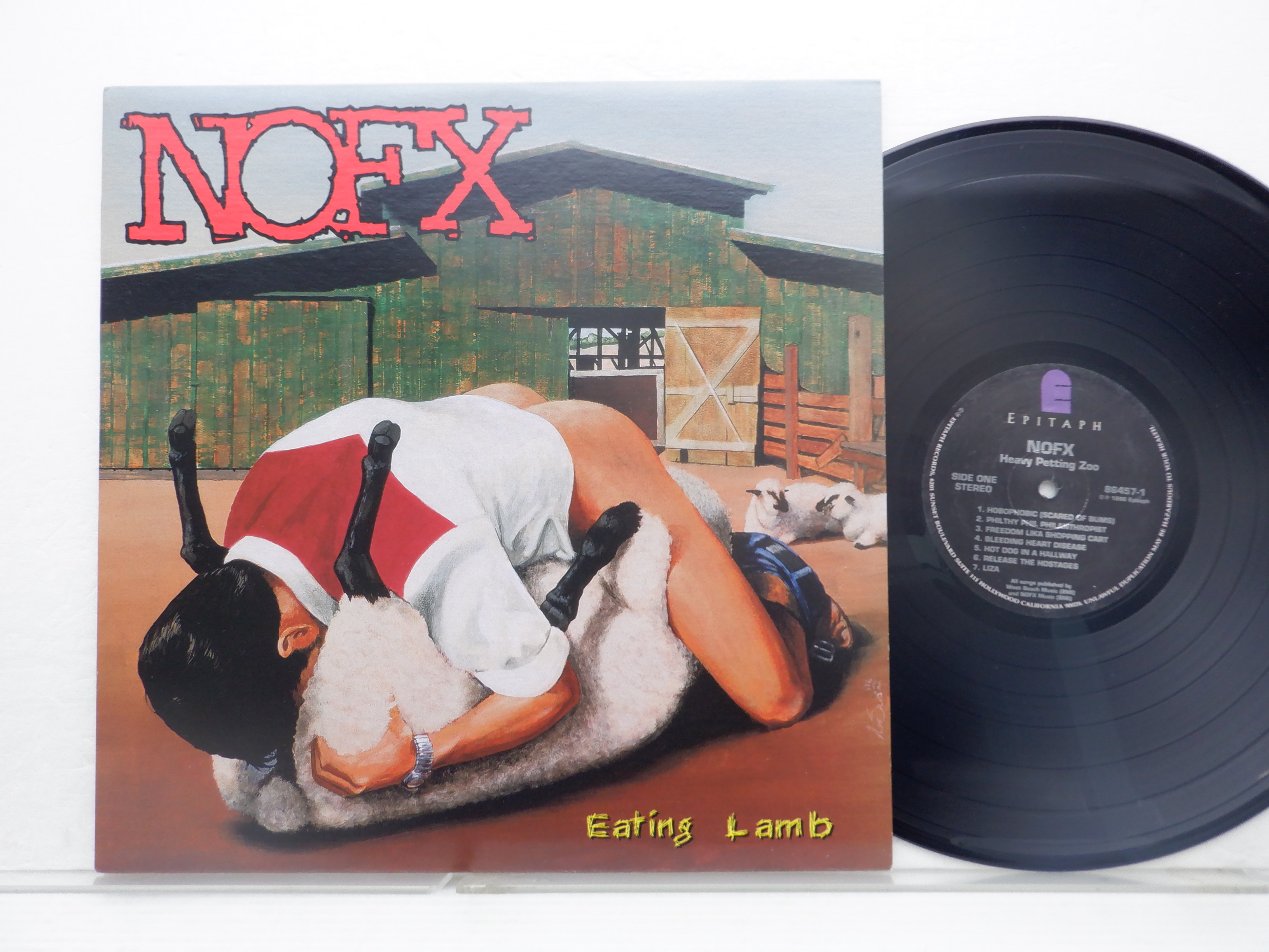 日本代購代標第一品牌【樂淘letao】－【US盤】NOFX(ノーエフエックス)「Heavy Petting Zoo/Eating Lamb ...
