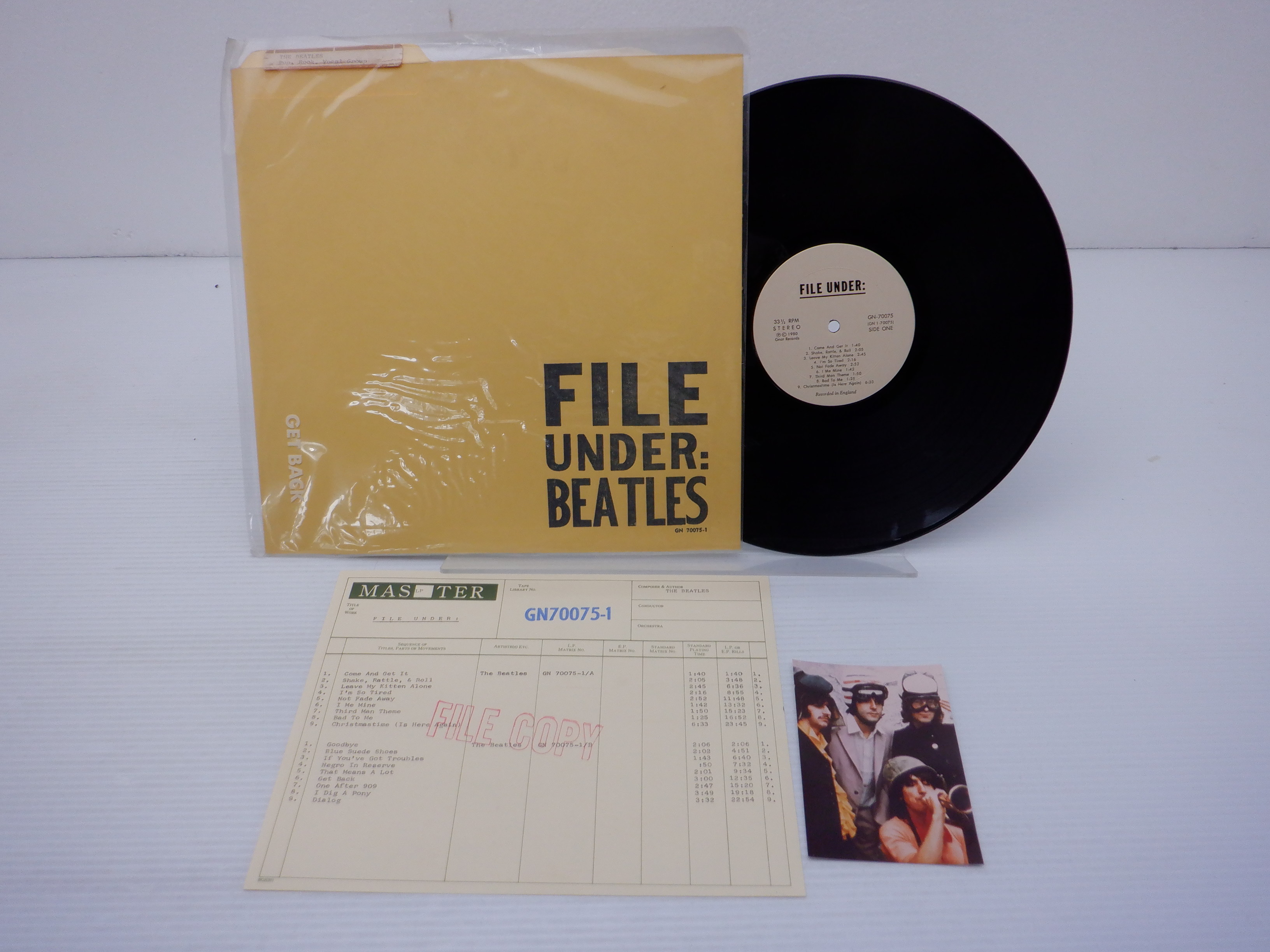 日本代購代標第一品牌【樂淘letao】－The Beatles「File Under: Beatles」LP（12インチ）/Box Top ...