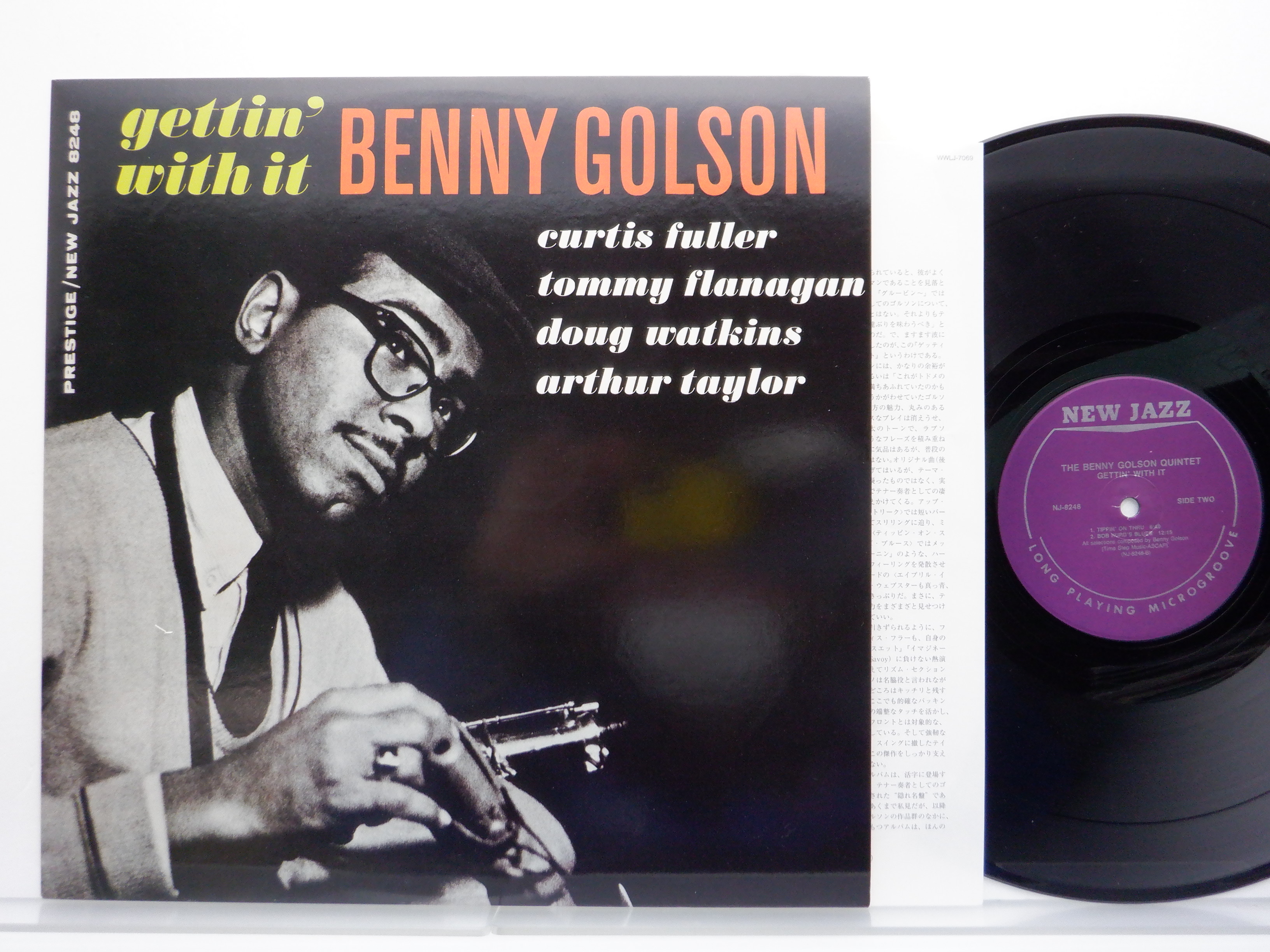 Yahoo!オークション - Benny Golson「Gettin' With It」LP（12インチ）...