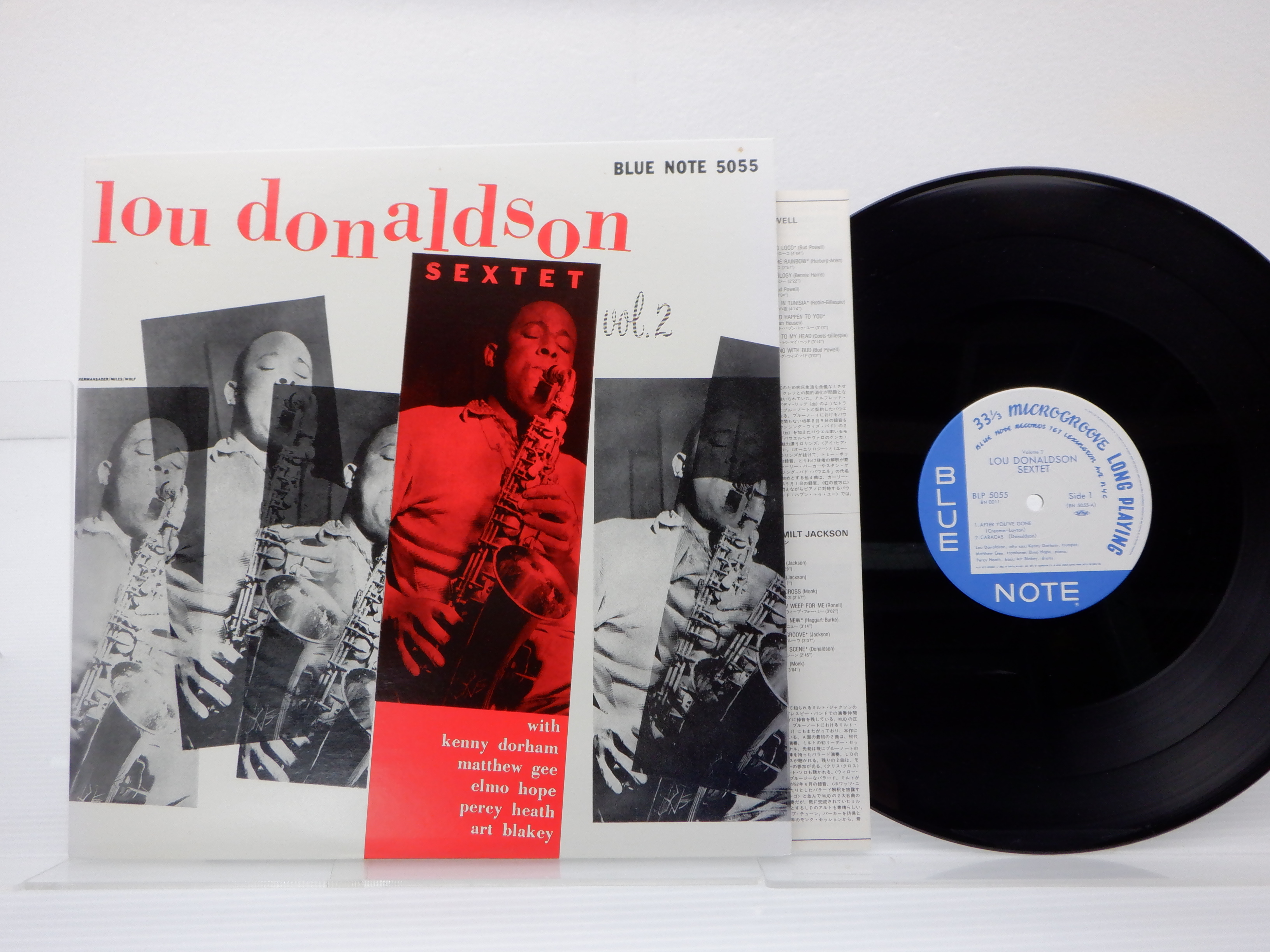 Yahoo!オークション - Lou Donaldson Sextet「Lou Donaldson Sextet Vo...