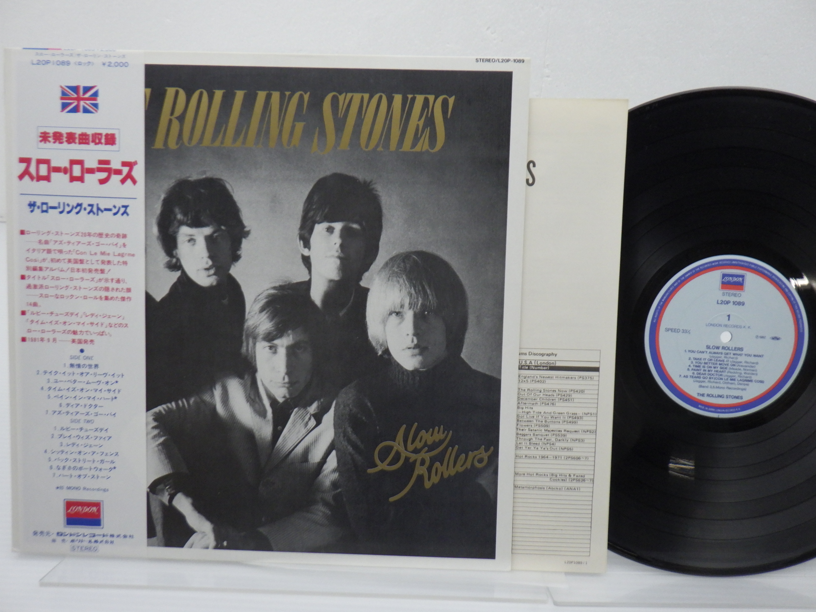 日本代購代標第一品牌【樂淘letao】－The Rolling Stones「Slow Rollers」LP（12インチ）/London ...