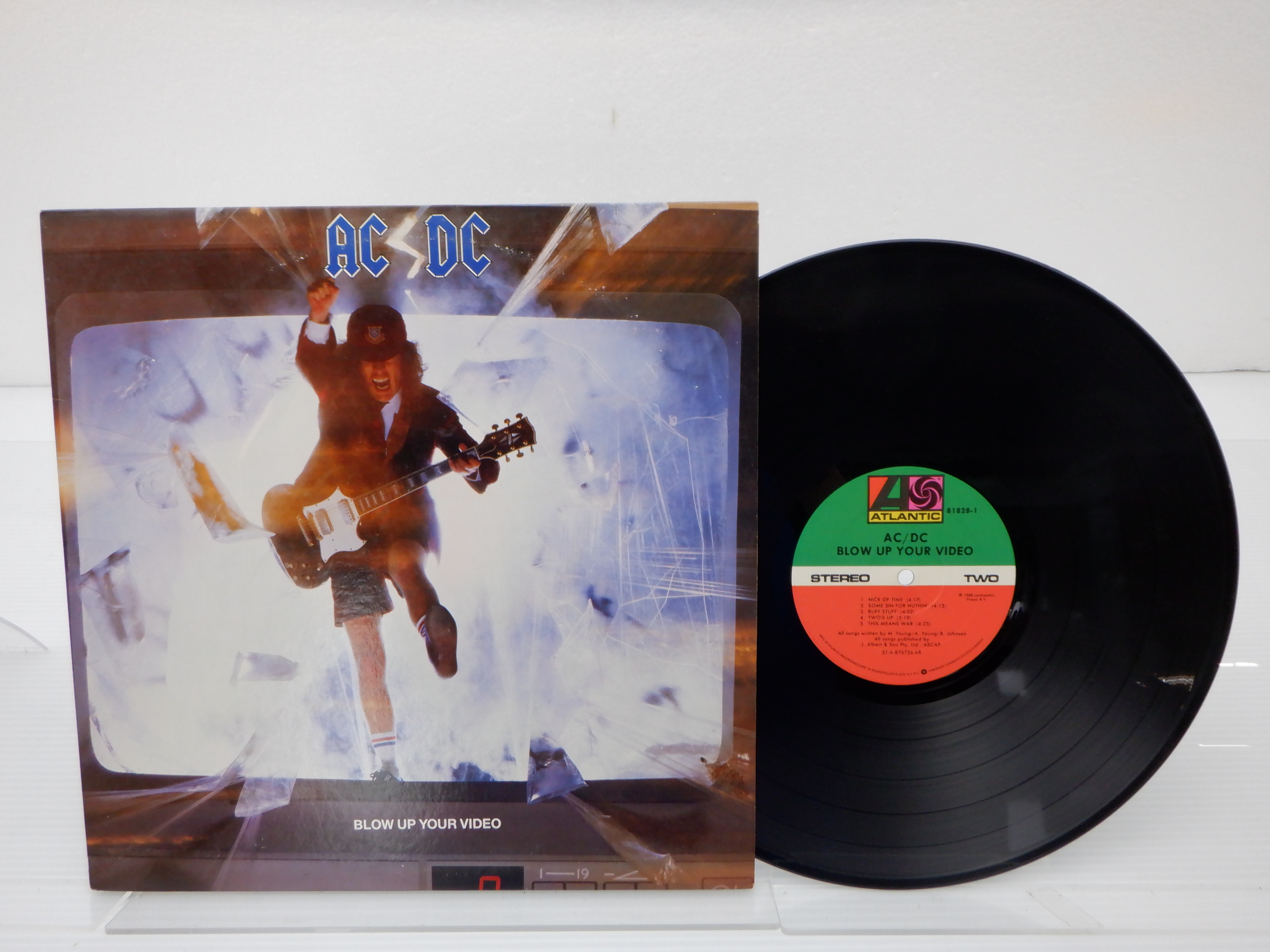 日本代購代標第一品牌【樂淘letao】－AC/DC「Blow Up Your Video」LP（12インチ）/Atlantic(7 81828-1)/ロック
