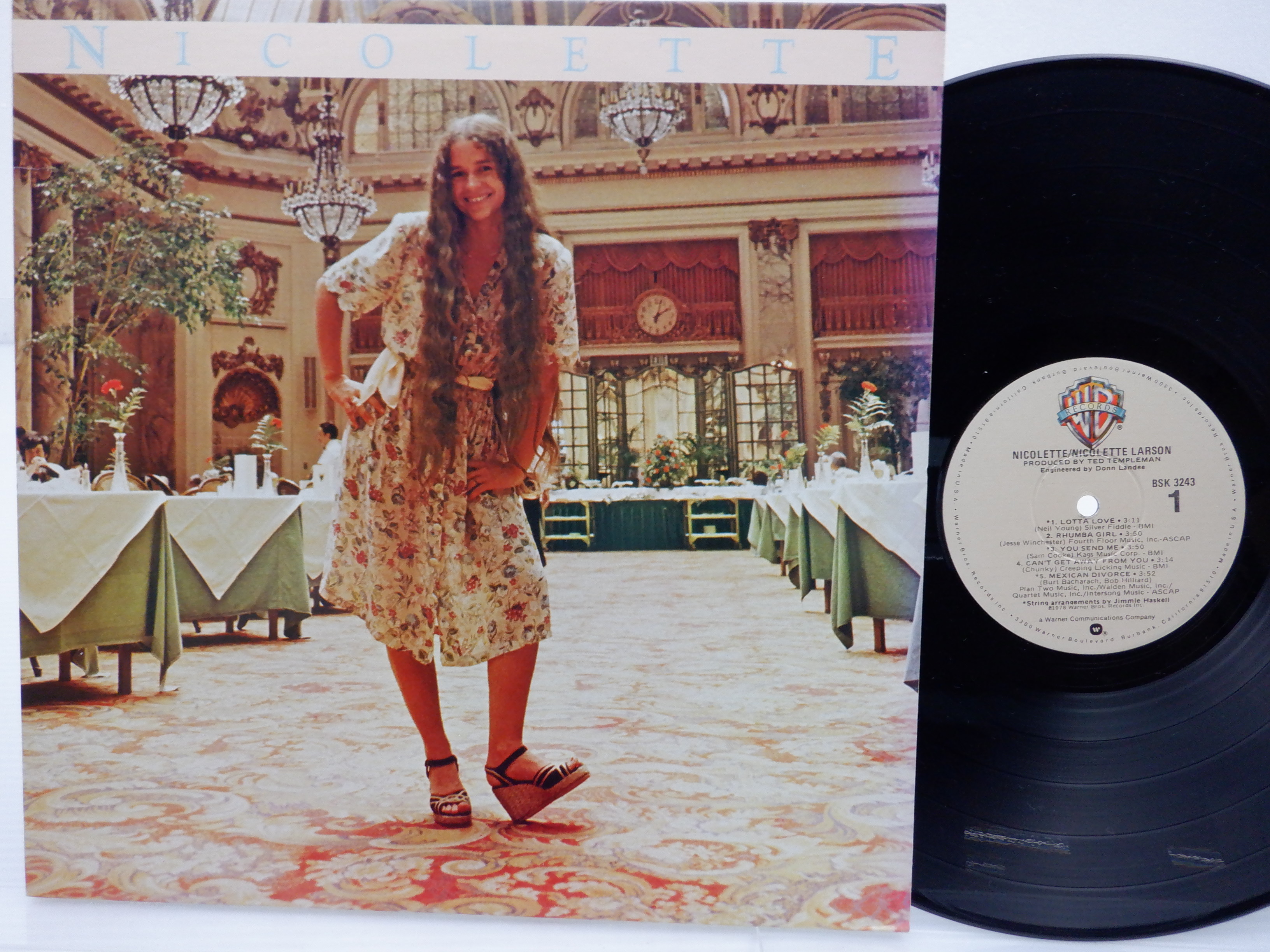 日本代購代標第一品牌【樂淘letao】－Nicolette Larson「Nicolette」LP（12インチ）/Warner Bros ...