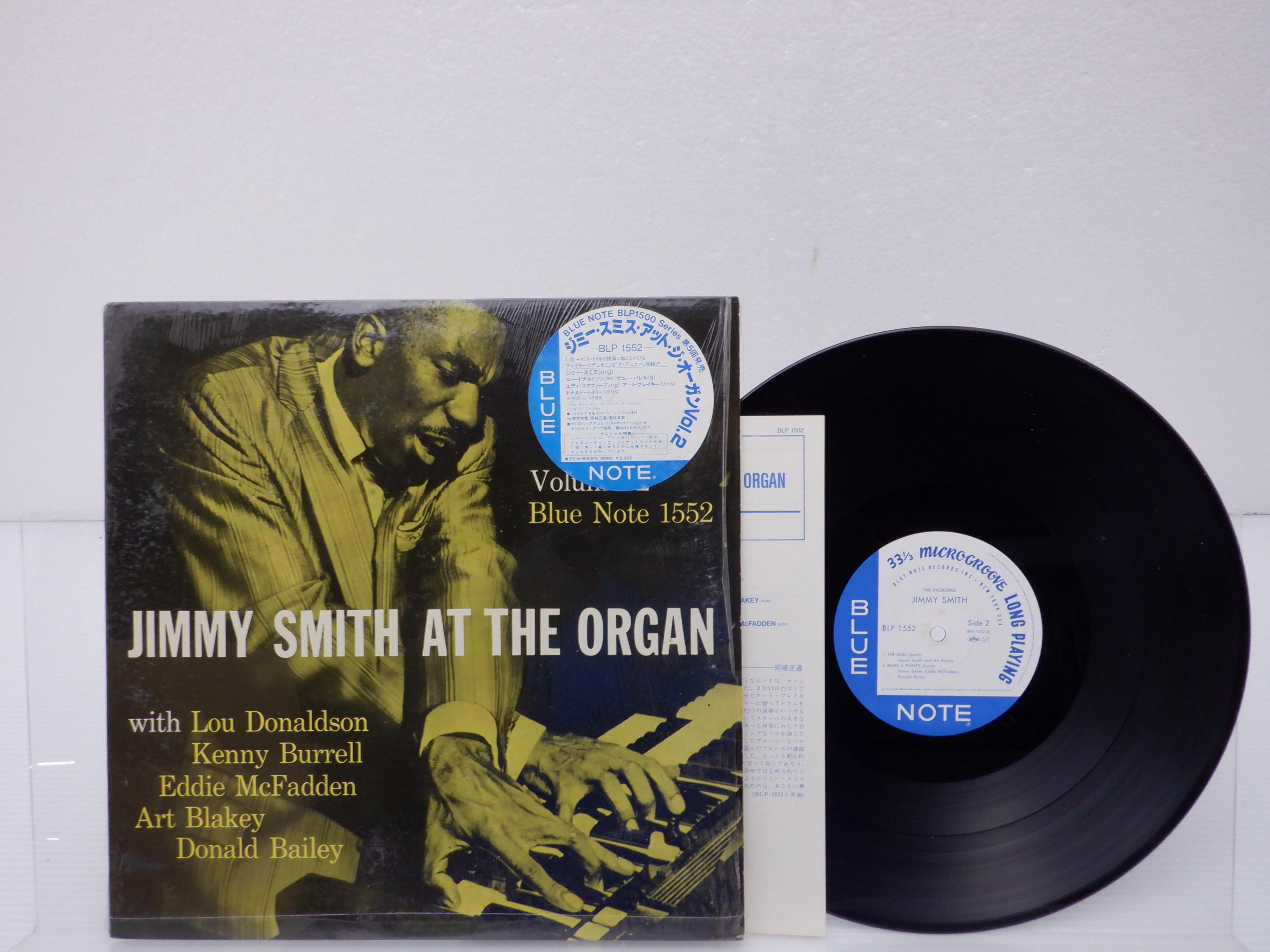 日本代購代標第一品牌【樂淘letao】－Jimmy Smith「Jimmy Smith At The Organ (Volume 2)」LP（12インチ）/Blue Note(BLP 1552 ...