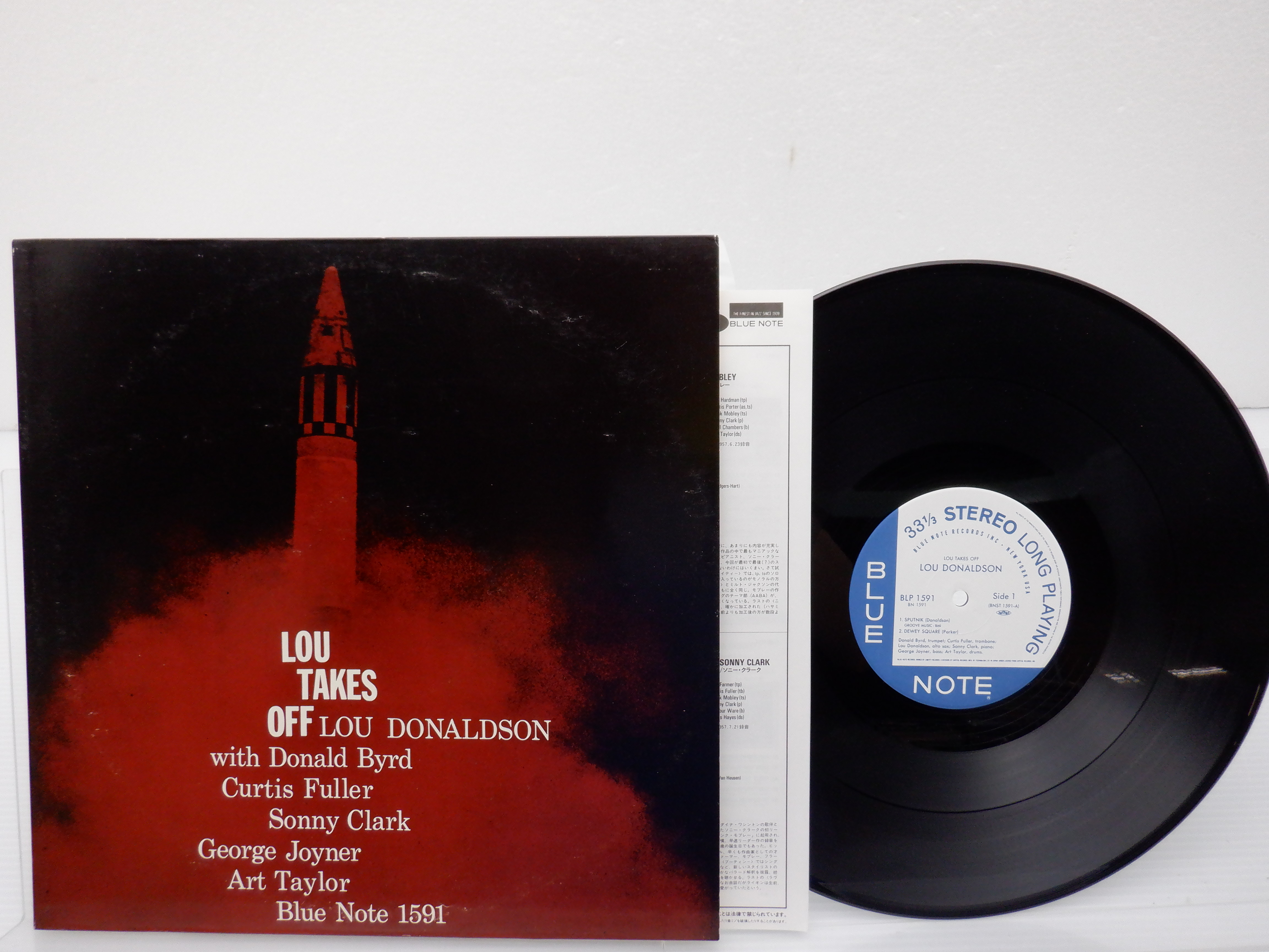 日本代購代標第一品牌【樂淘letao】－Lou Donaldson「Lou Takes Off」LP（12インチ）/Blue Note(BN-1591/BLP-1591)/ジャズ