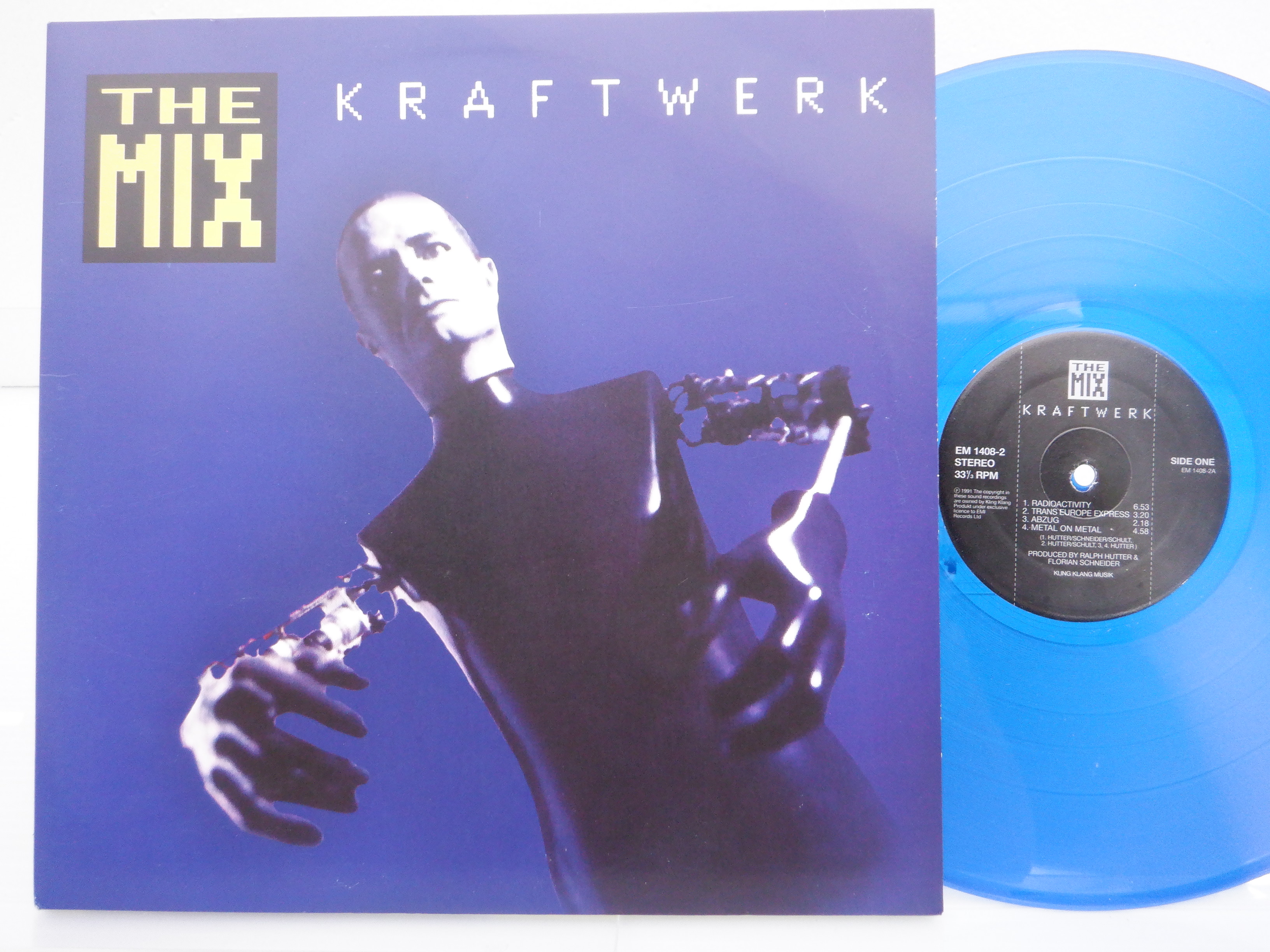 日本代購代標第一品牌【樂淘letao】－Kraftwerk「The Mix」LP（12インチ）/EMI(EM 1408)/洋楽ロック