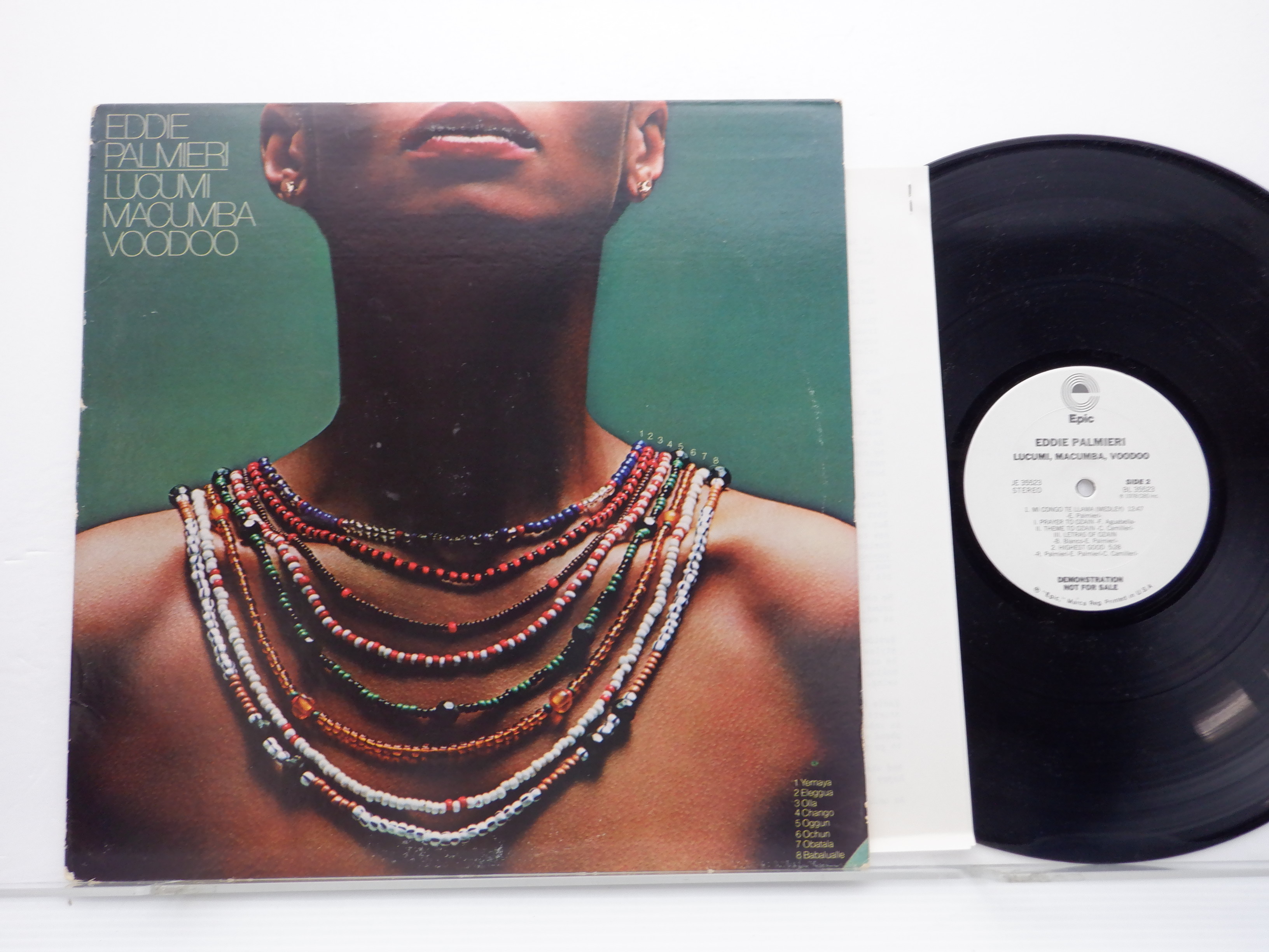 【やや傷や汚れあり】Eddie Palmieri「Lucumi Macumba Voodoo」LP（12インチ）/Epic(JE 35523 ...