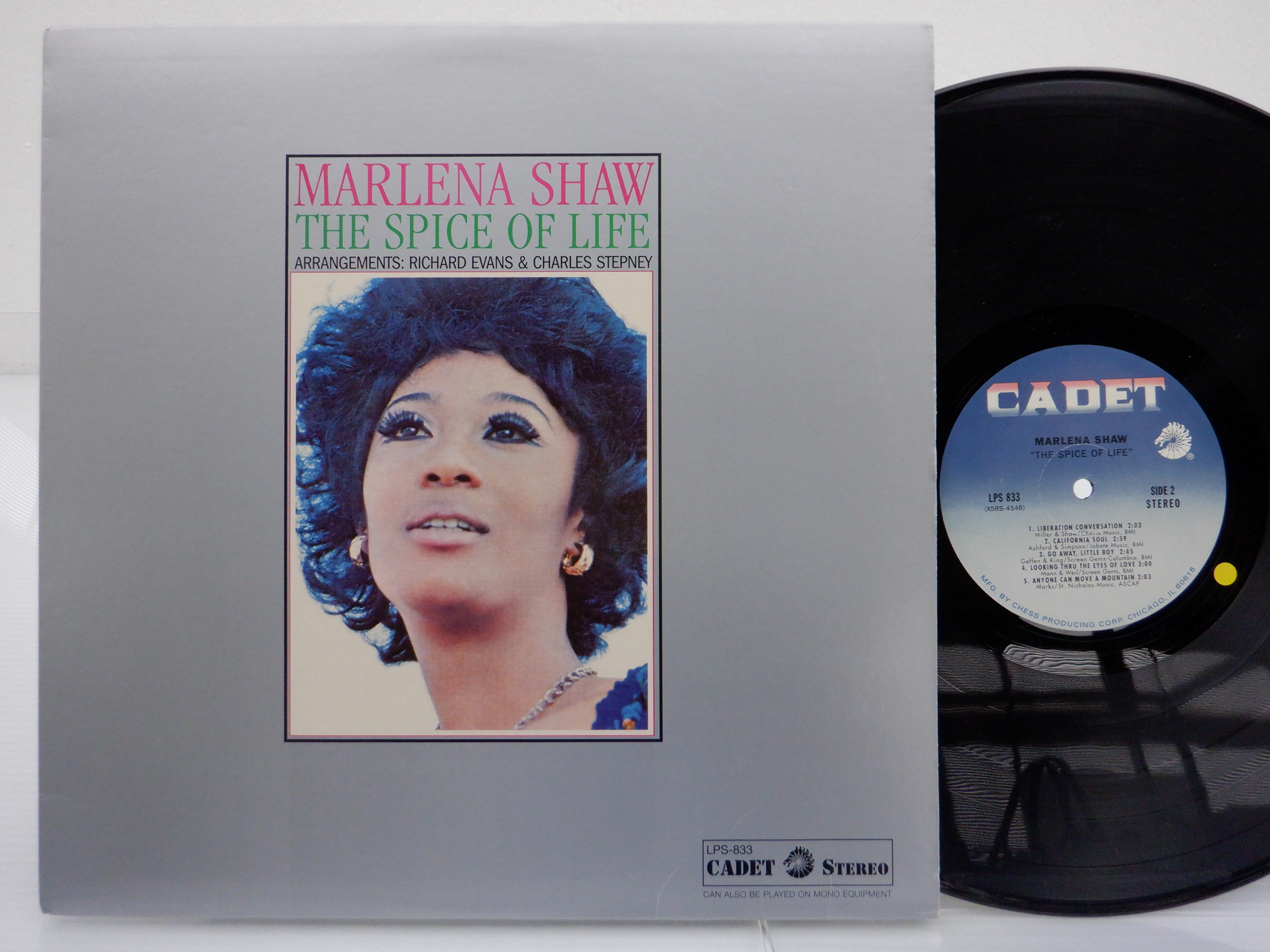 日本代購代標第一品牌【樂淘letao】－Marlena Shaw (マリーナ・ショウ)「The Spice Of Life」LP（12インチ ...