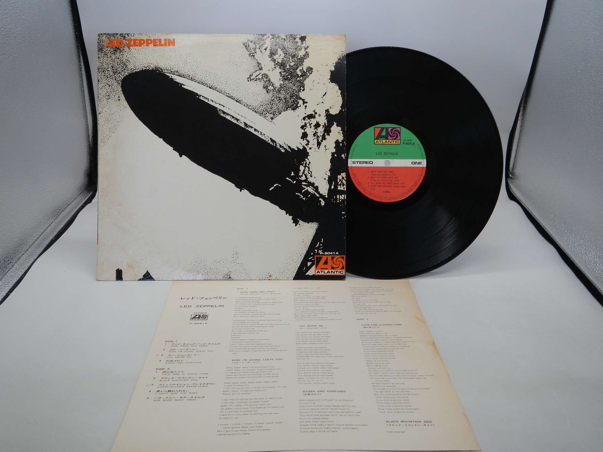 日本代購代標第一品牌【樂淘letao】－Led Zeppelin(レッド・ツェッペリン)「Led Zeppelin」LP（12インチ）/Atlantic Records(P-8041A)/ロック