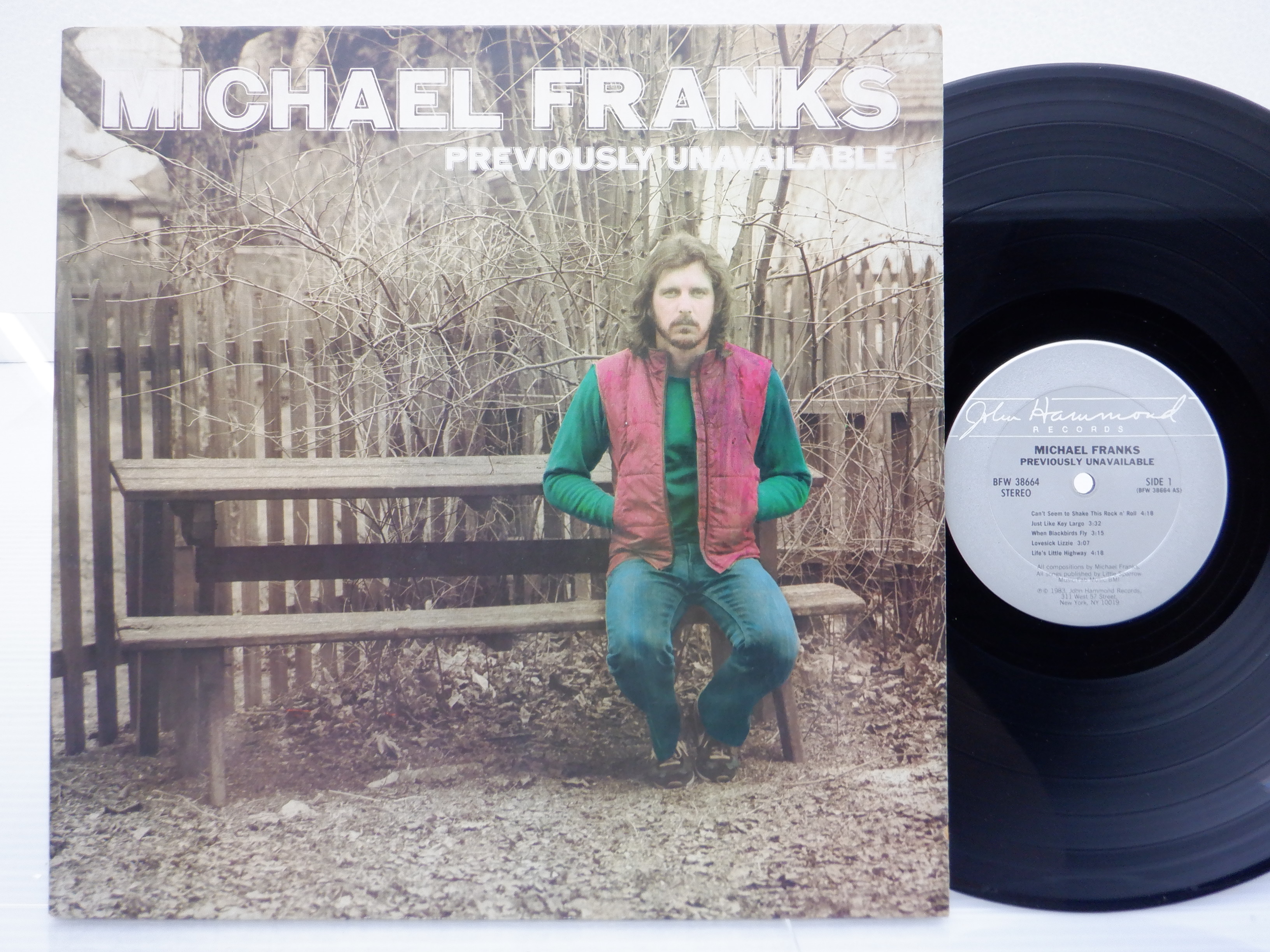 【やや傷や汚れあり】Michael Franks「Michael Franks」LP（12インチ）/John Hammond Records(BFW 38664)/ジャズの落札情報詳細 ...