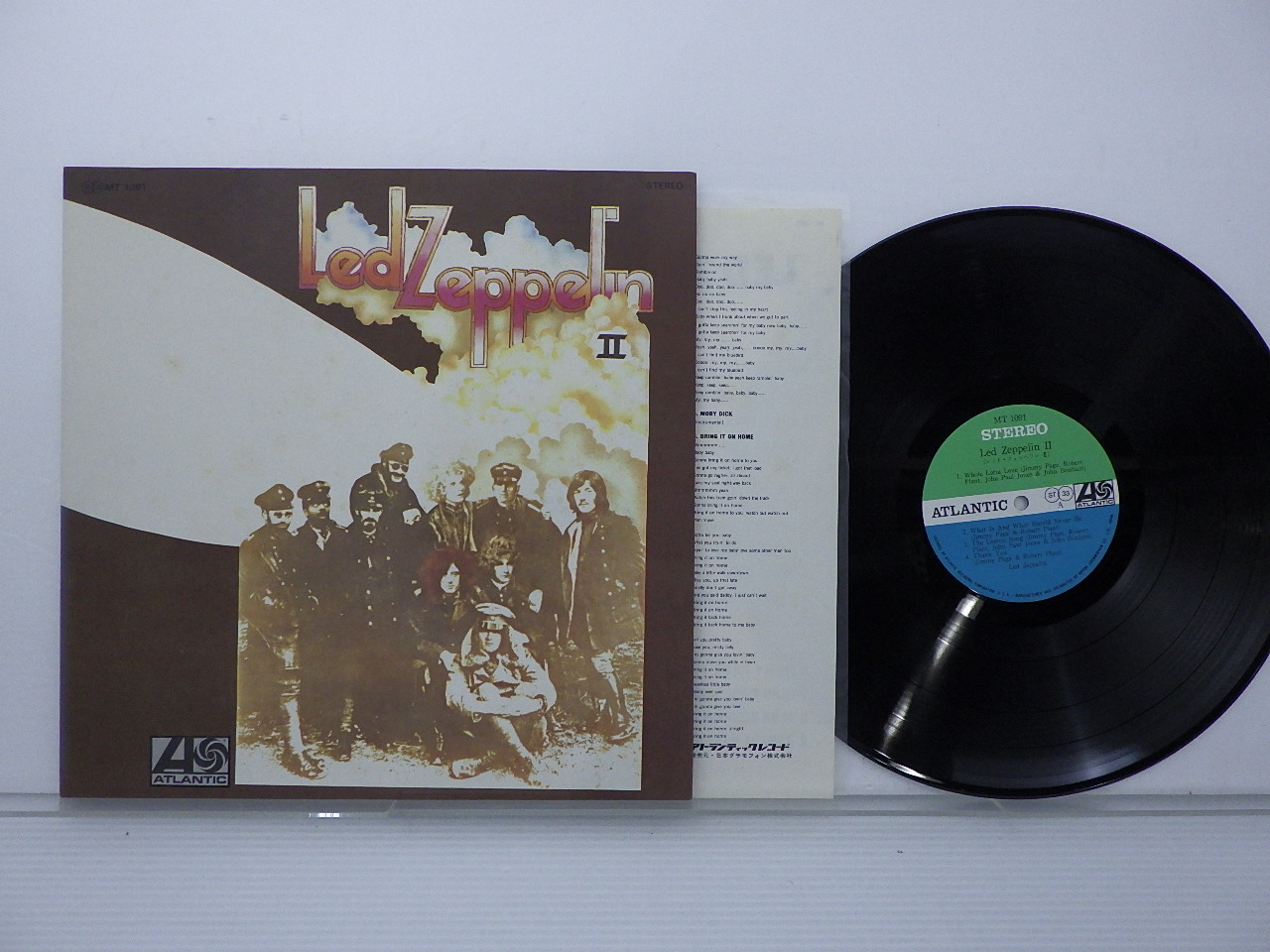 Led Zeppelin(レッド・ツェッペリン)「Led Zeppelin Ⅱ」LP（12インチ）/Atlantic Records(MT-1091)/ロック－日本代購代Bid第一推介「Funbid」