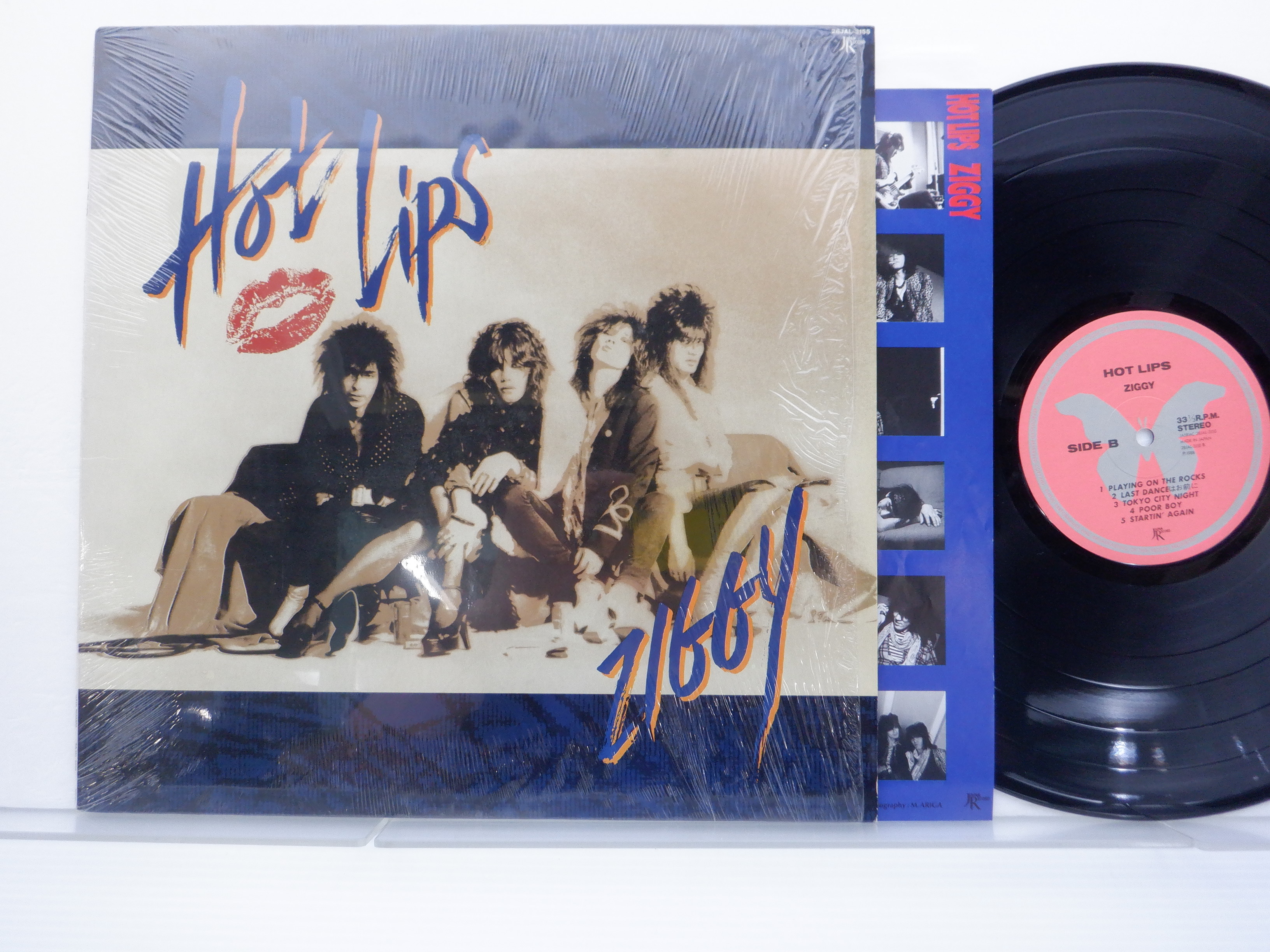 日本代購代標第一品牌【樂淘letao】－Ziggy 「Hot Lips」LP（12インチ）/Japan Record(28JAL-3155A)/洋楽ロック