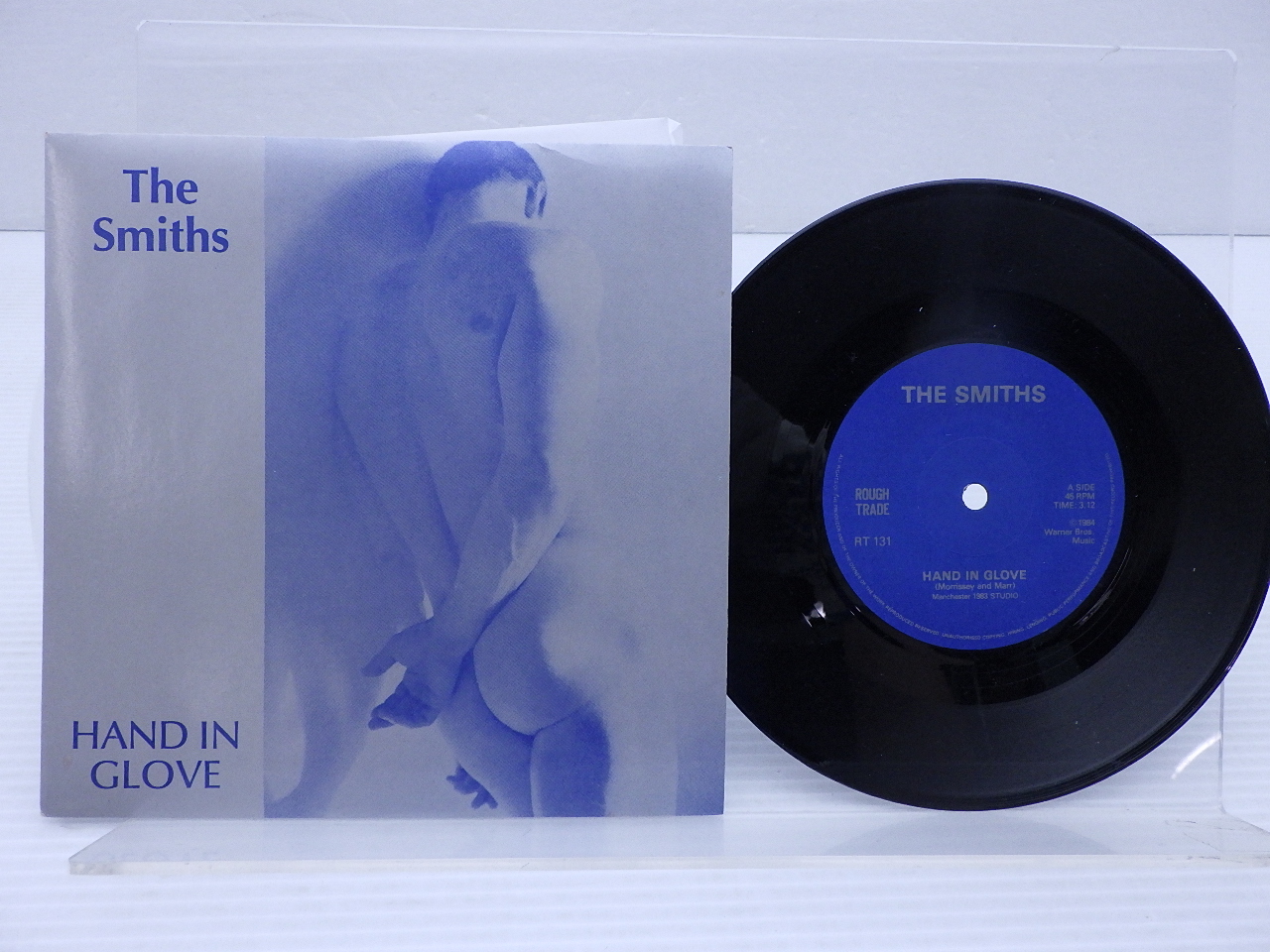 日本代購代標第一品牌【樂淘letao】－The Smiths(ザ・スミス)「Hand In Glove」EP（7インチ）/Rough Trade(RT 131)/洋楽ポップス
