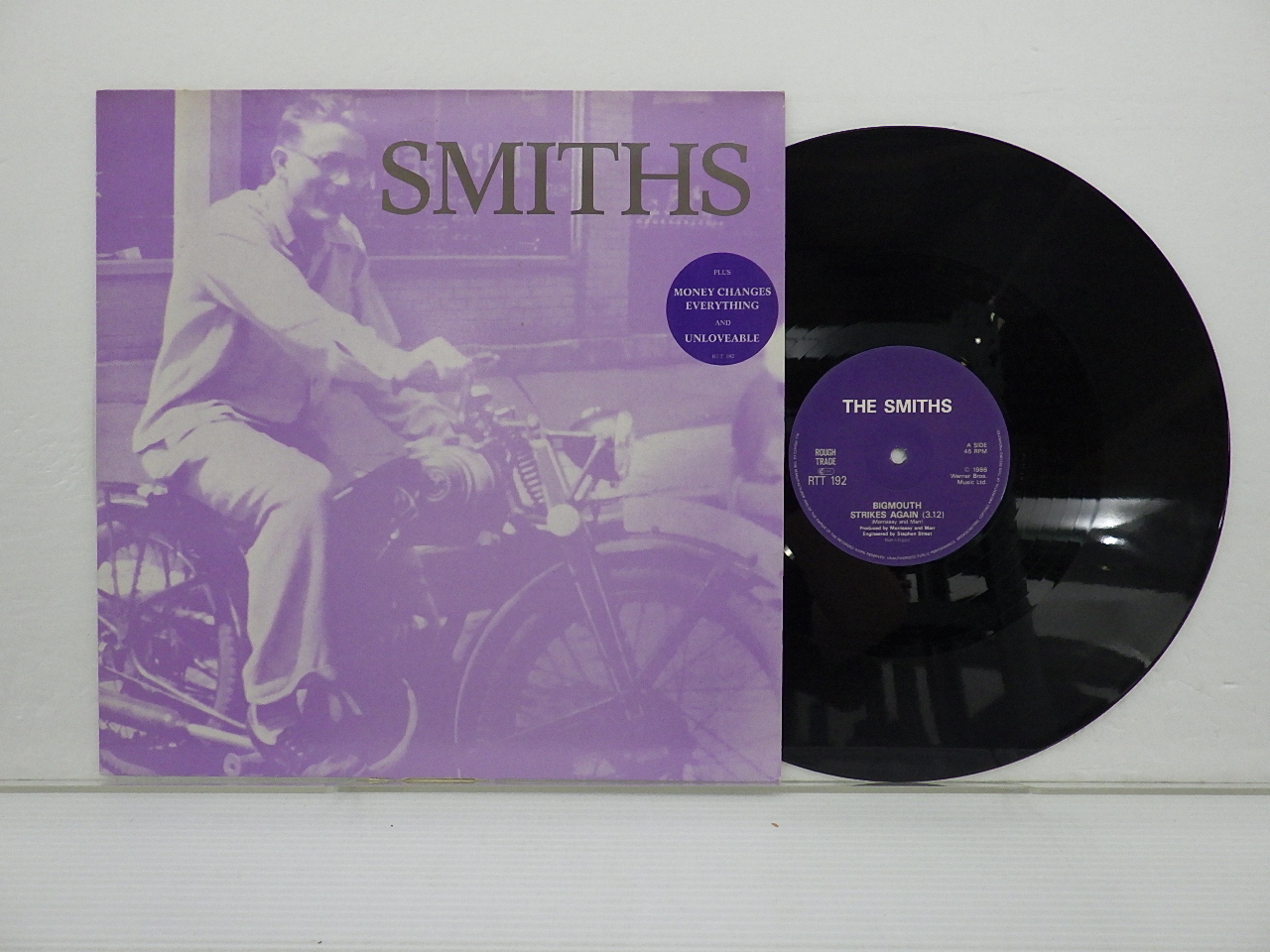 日本代購代標第一品牌【樂淘letao】－The Smiths(ザ・スミス)「Bigmouth Strikes Again」LP（12インチ）/Rough Trade(RTT 192)/洋楽ポップス