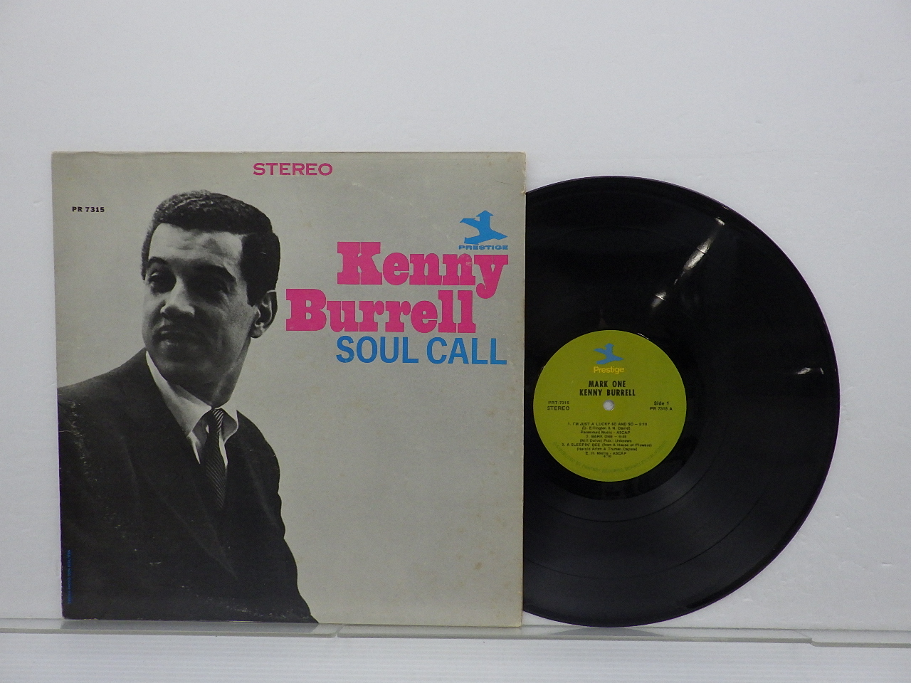 【やや傷や汚れあり】Kenny Burrell「Soul Call」LP（12インチ）/Prestige(PRT-7315/PR-7315 ...