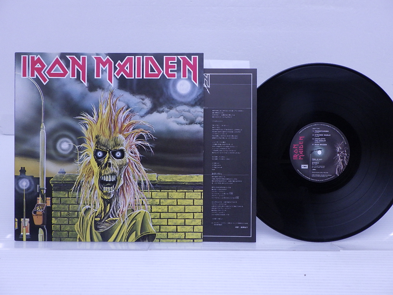 日本代購代標第一品牌【樂淘letao】－Iron Maiden(アイアン・メイデン)「Iron Maiden(鋼鉄の処女)」LP（12インチ）/EMI(EMS-81327)/Rock