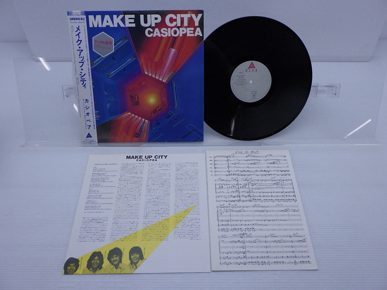 日本代購代標第一品牌【樂淘letao】－カシオペア「Make Up City」LP（12インチ）/Alfa(ALR-28007)/ジャズ