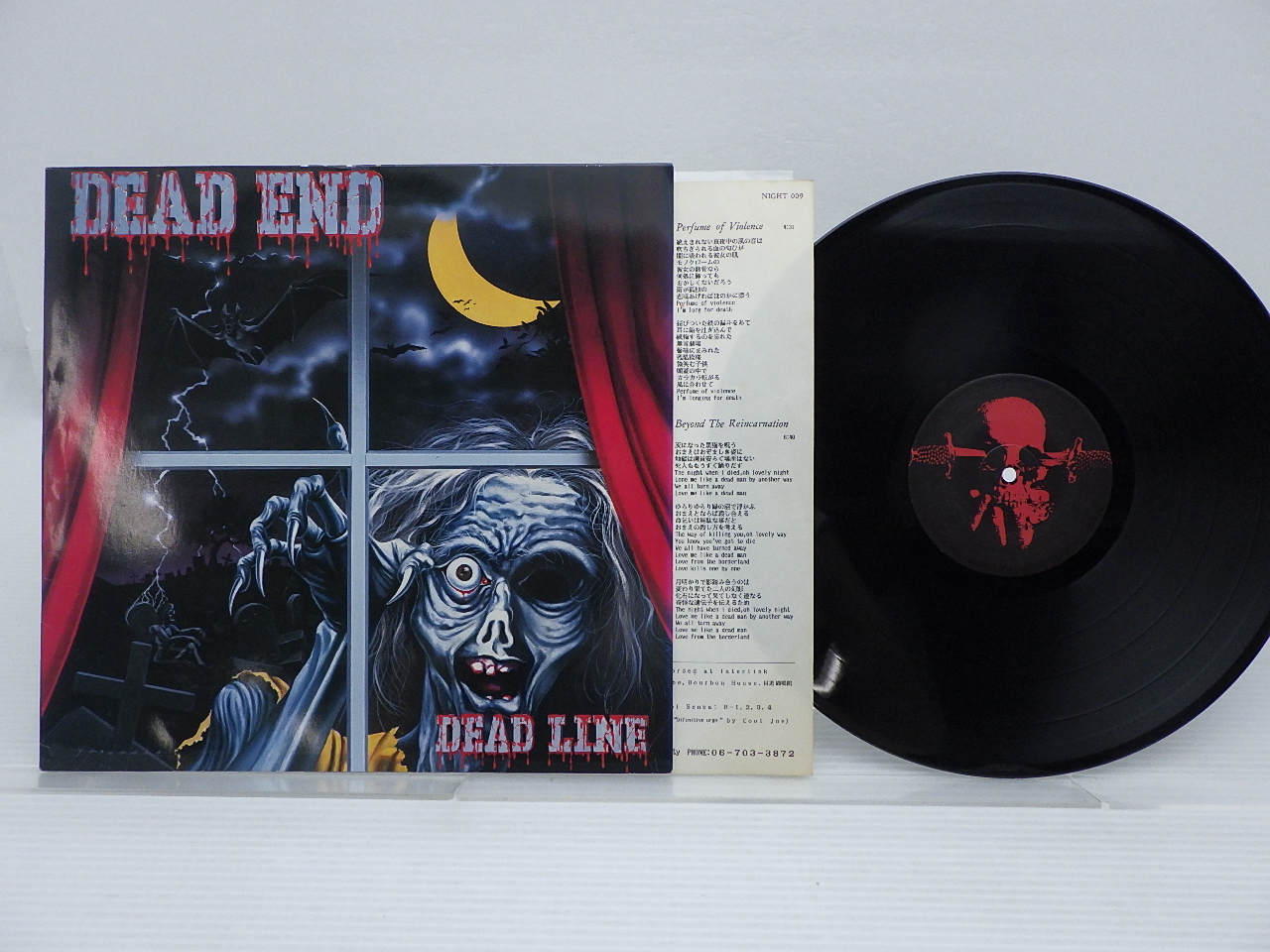 日本代購代標第一品牌【樂淘letao】－Dead End「Dead Line」LP（12インチ）/Night Gallery(NIGHT 009)/邦楽ロック